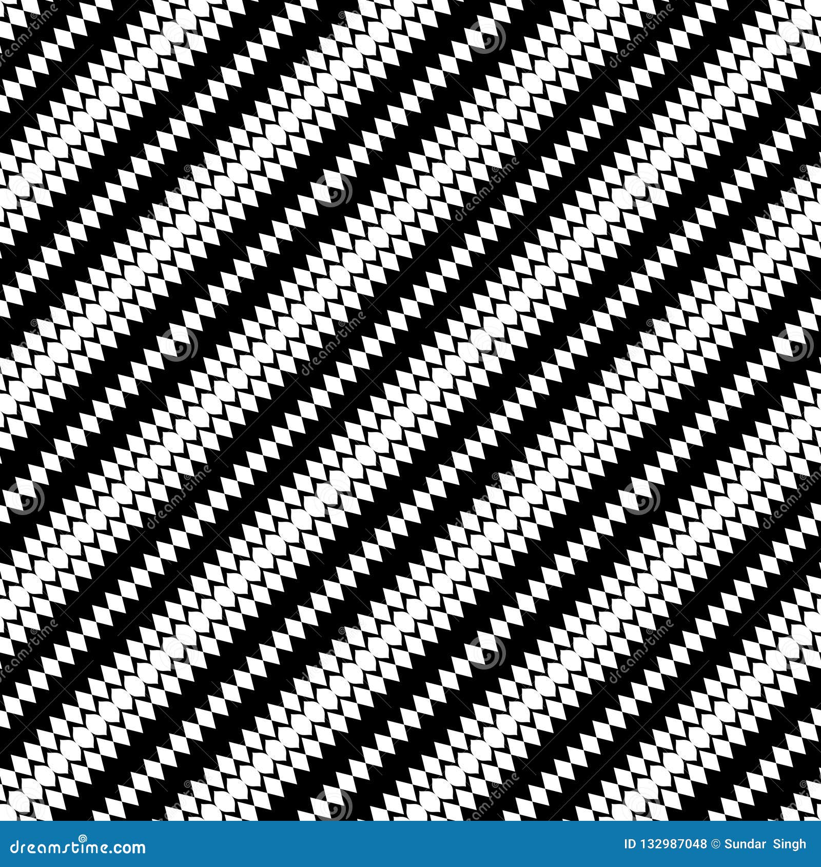 Vector Seamless Abstract Diagonal Pattern Black and White. Abstract ...