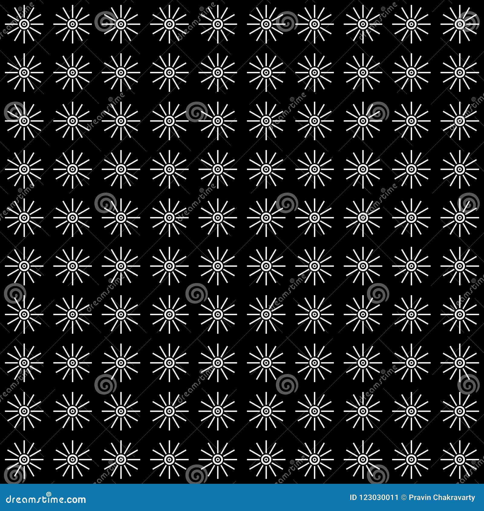 Vector Seamless Abstract Pattern Black and White. Abstract Background ...