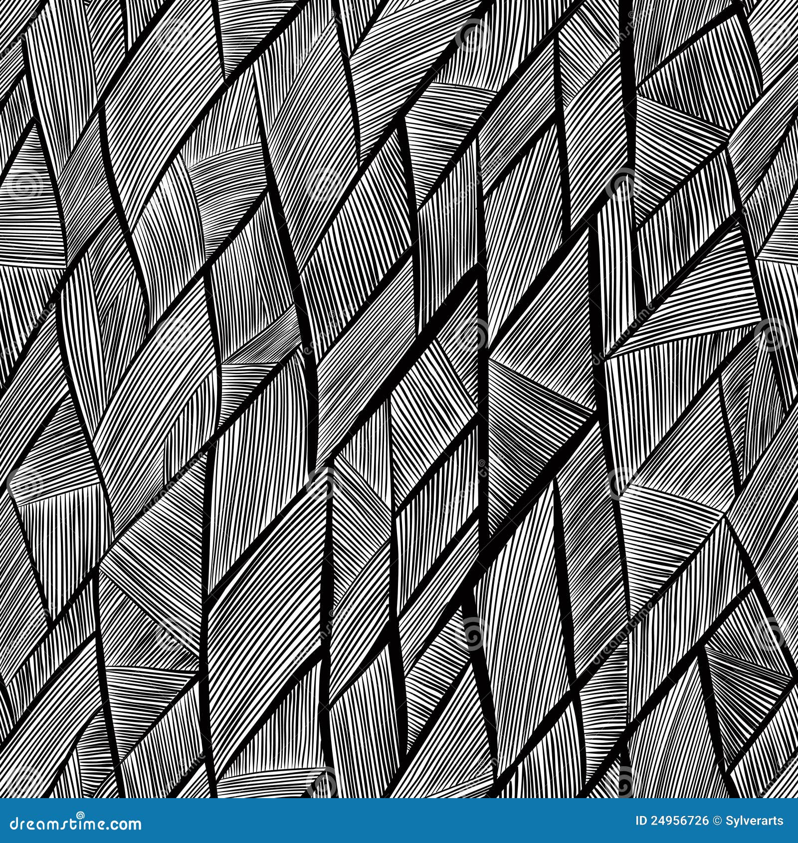 Vector Seamless Background. Stock Vector - Illustration of ornamental ...