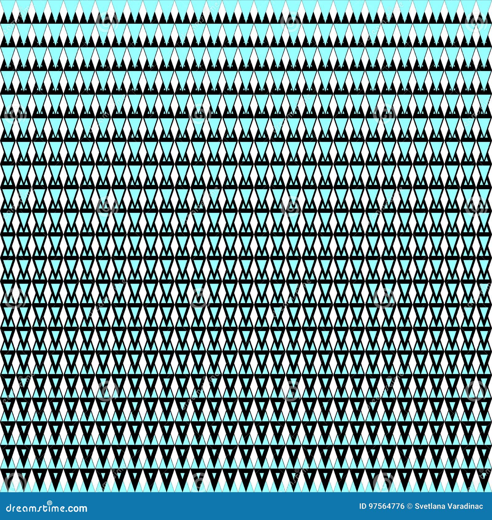 Vector Seamless Background Abstract Polygon Black And Cyan Graphic