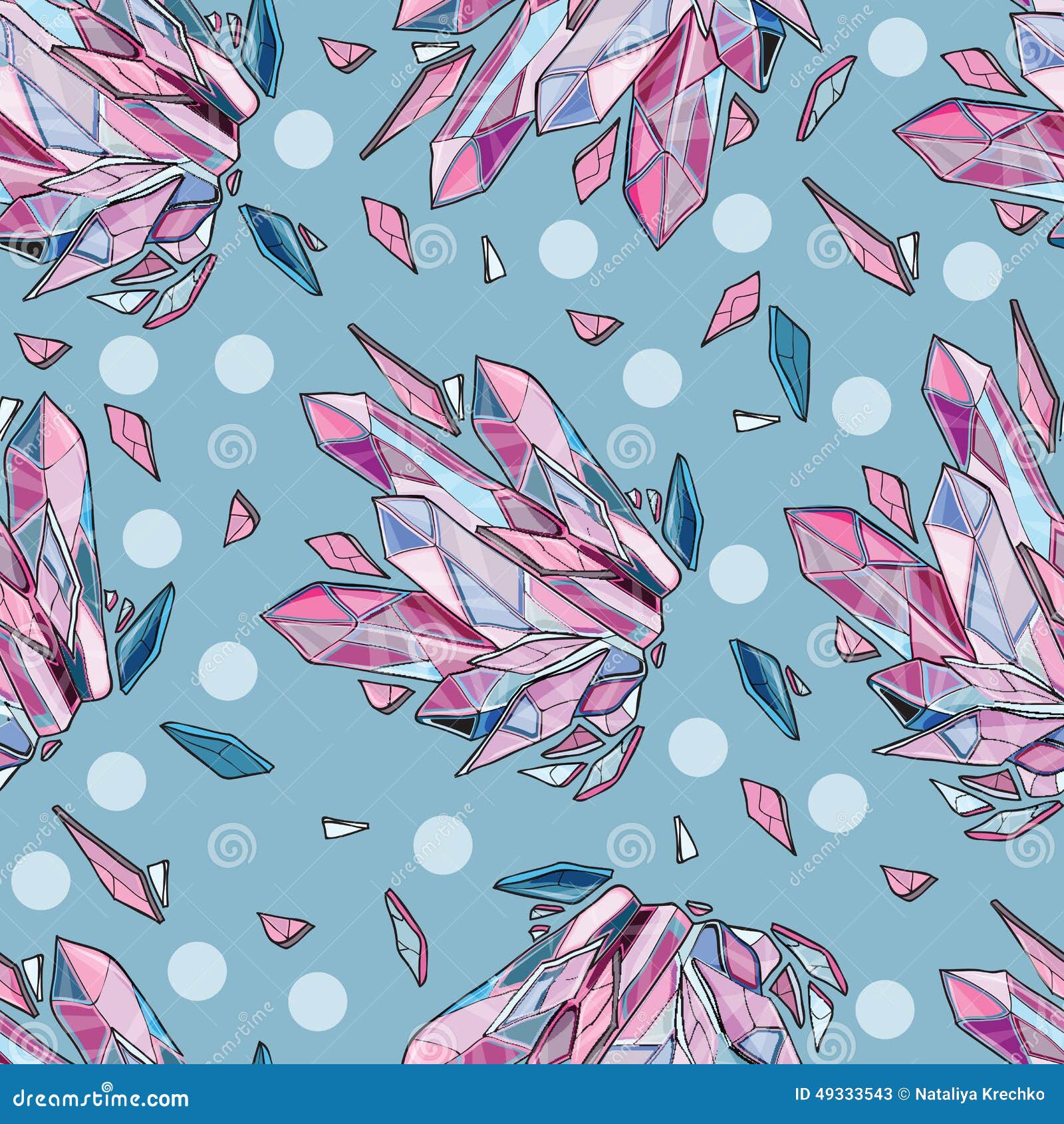 Vector Seamless Background of Diamonds Stock Vector - Illustration of ... Vector Seamless Background of Diamonds Stock Vector - Illustration of ...