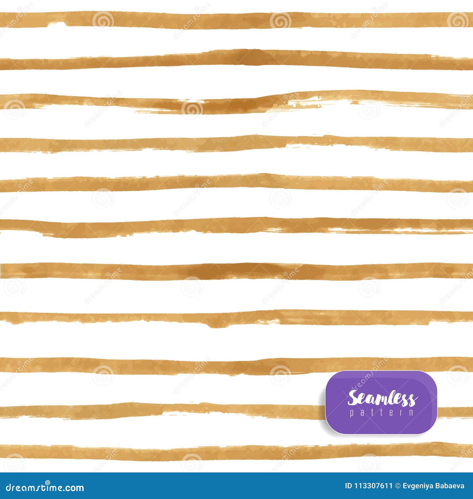 Vector Seamless Background, Made of Brown Stripes. Stock Vector ...