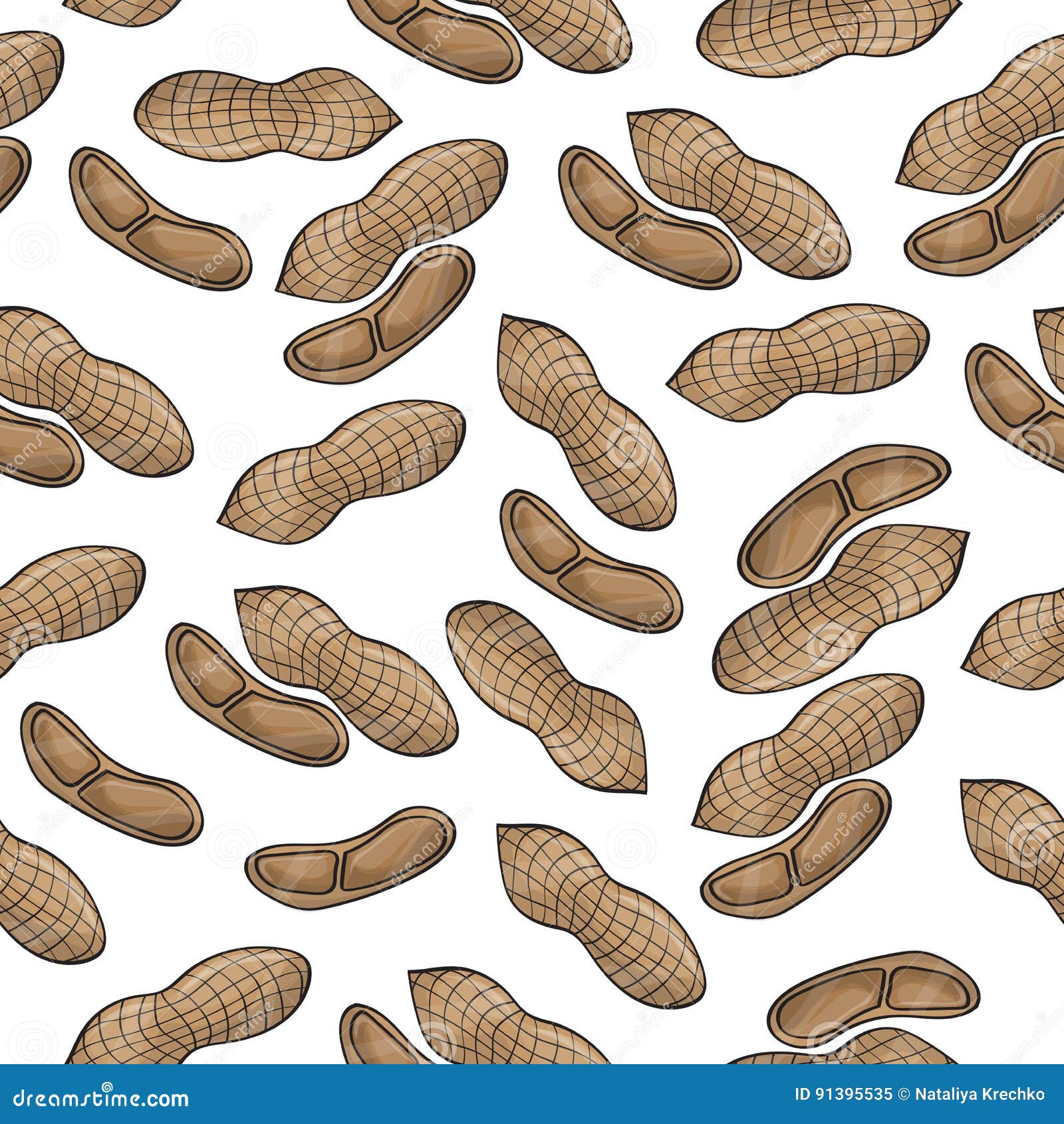 Peanuts Food Objects Cartoon Illustration | CartoonDealer.com #38330030