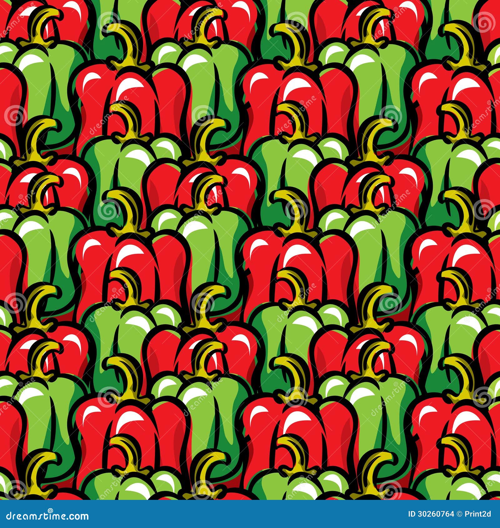 Paprika background stock vector. Illustration of design - 30260764