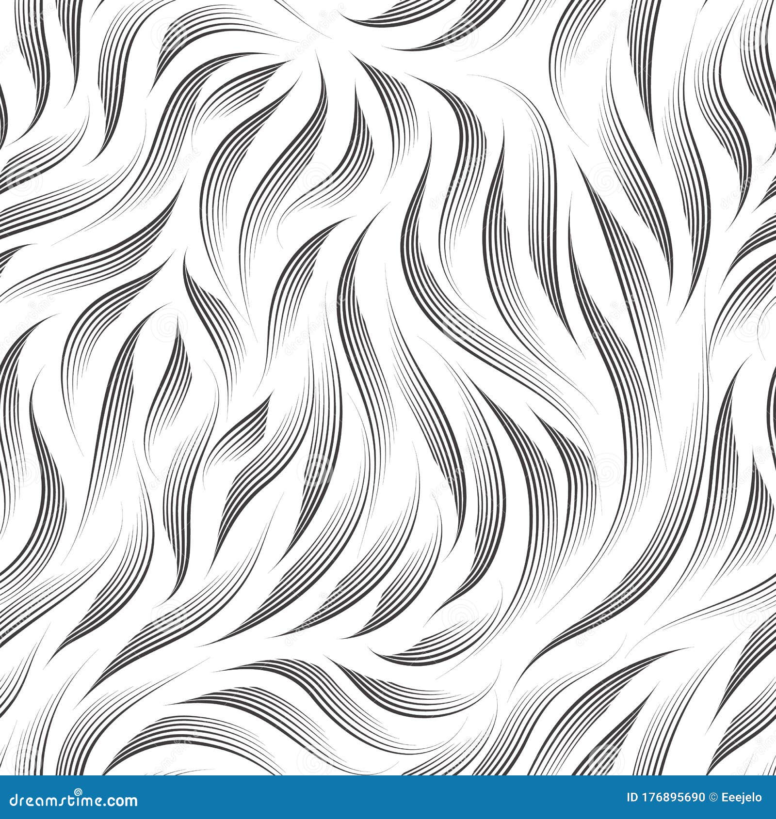 Vector Seamless Background.Texture of Black Stripes Gel Pen on a White ...