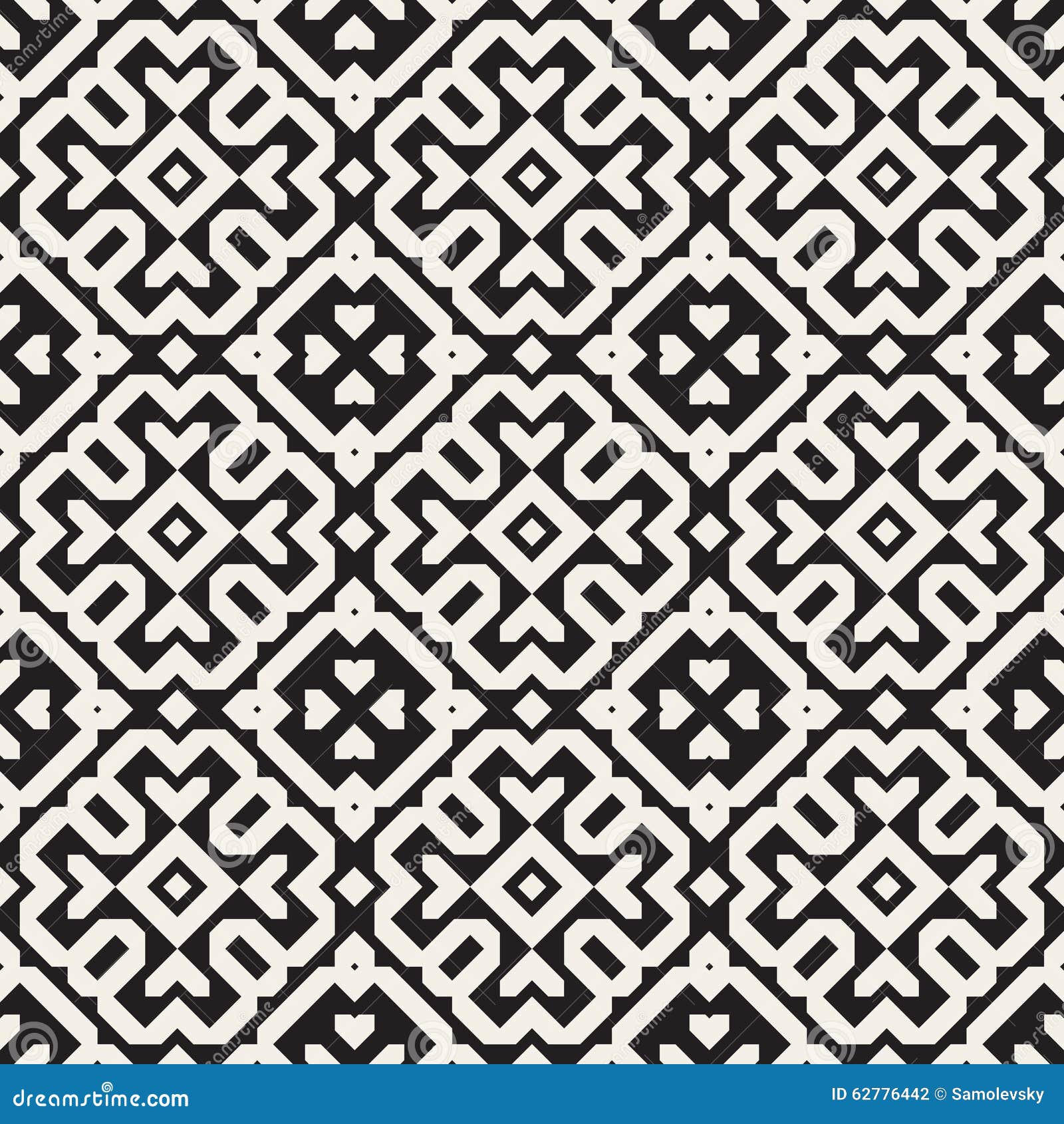 Geometric Blocks Pattern Royalty-Free Stock Photography | CartoonDealer ...