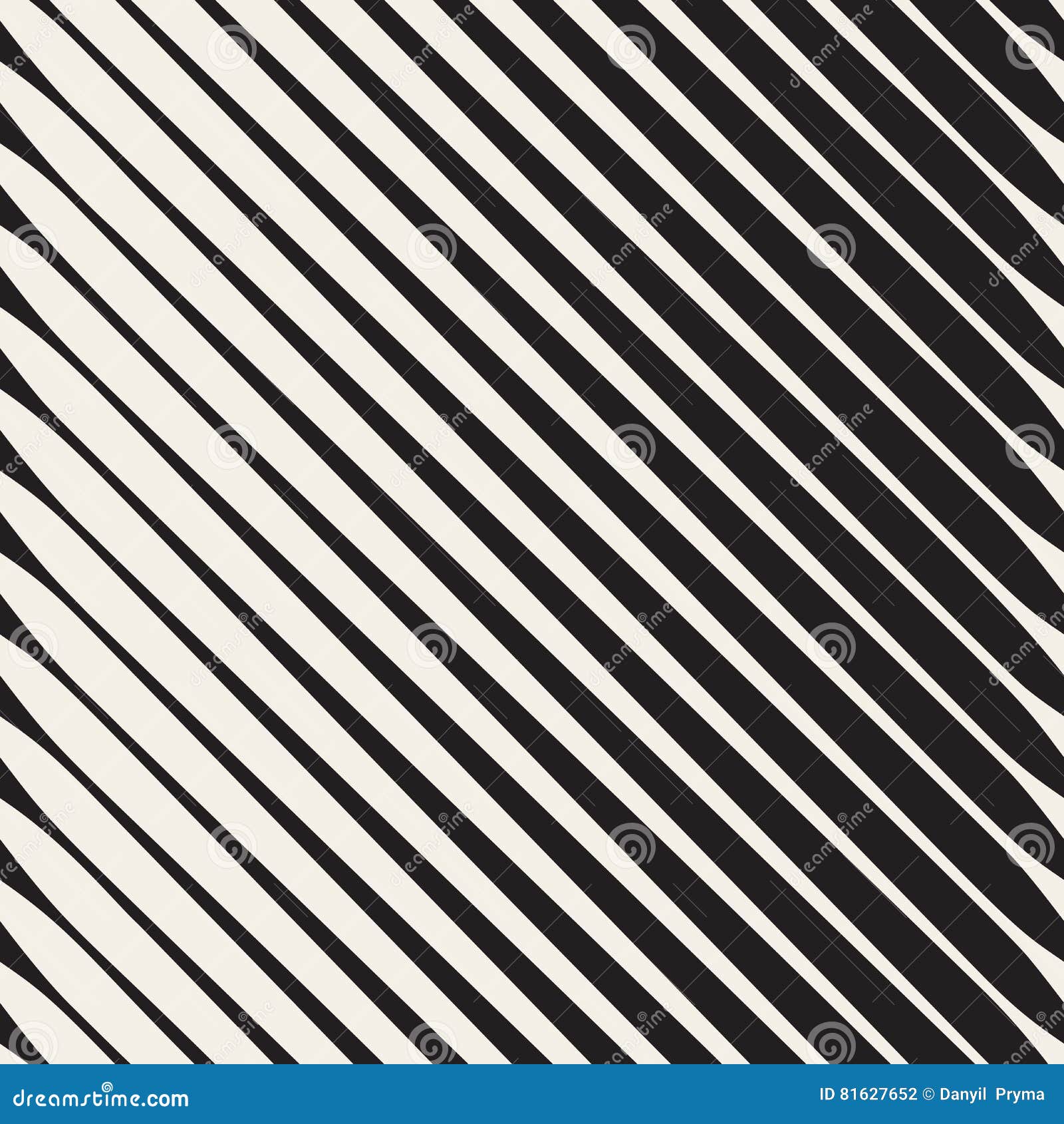 Vector Seamless Black and White Halftone Diagonal Stripes Pattern Stock ...