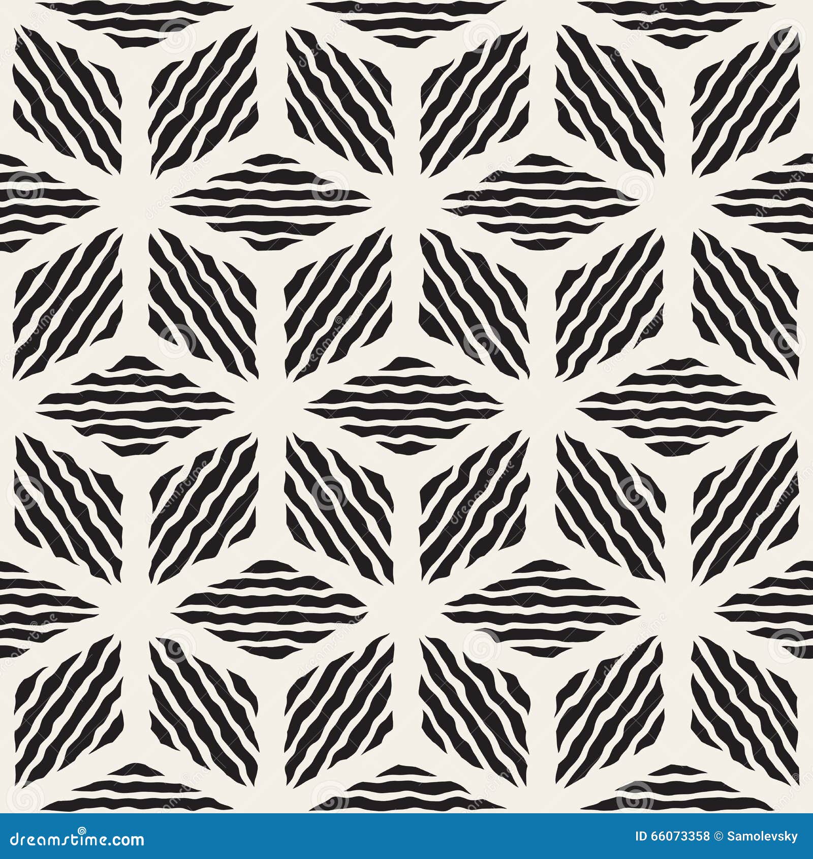 Vector Seamless Black and White Hand Painted Line Geometric Rhombus ... Vector Seamless Black and White Hand Painted Line Geometric Rhombus ...