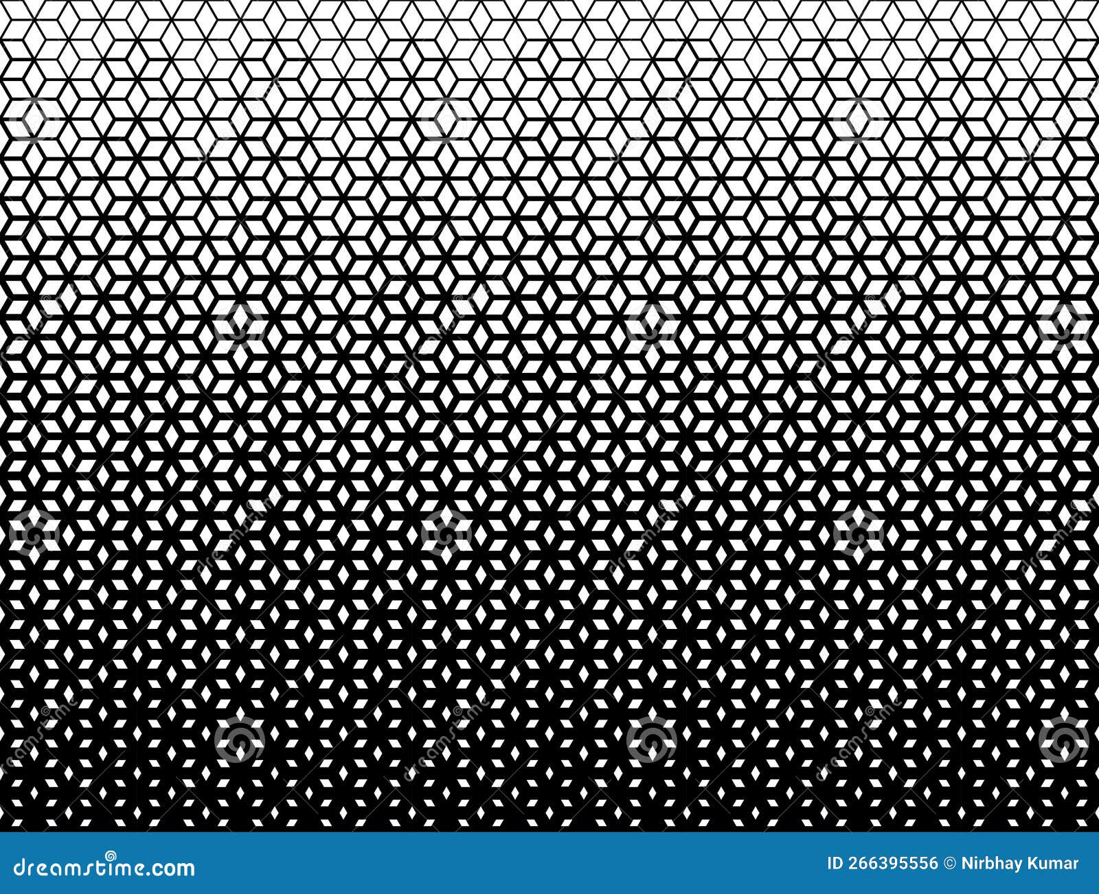 Vector Seamless Black and White Hexagon Triangle Split Lines Halftone ...