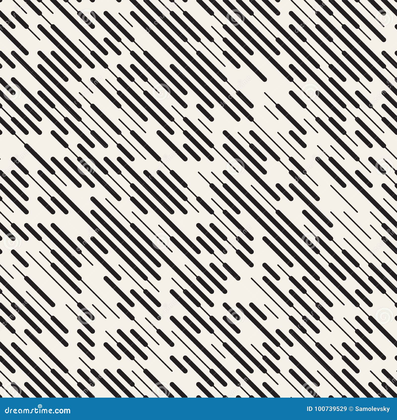 Vector Seamless Irregular Lines Grid Pattern. Stock Vector ...