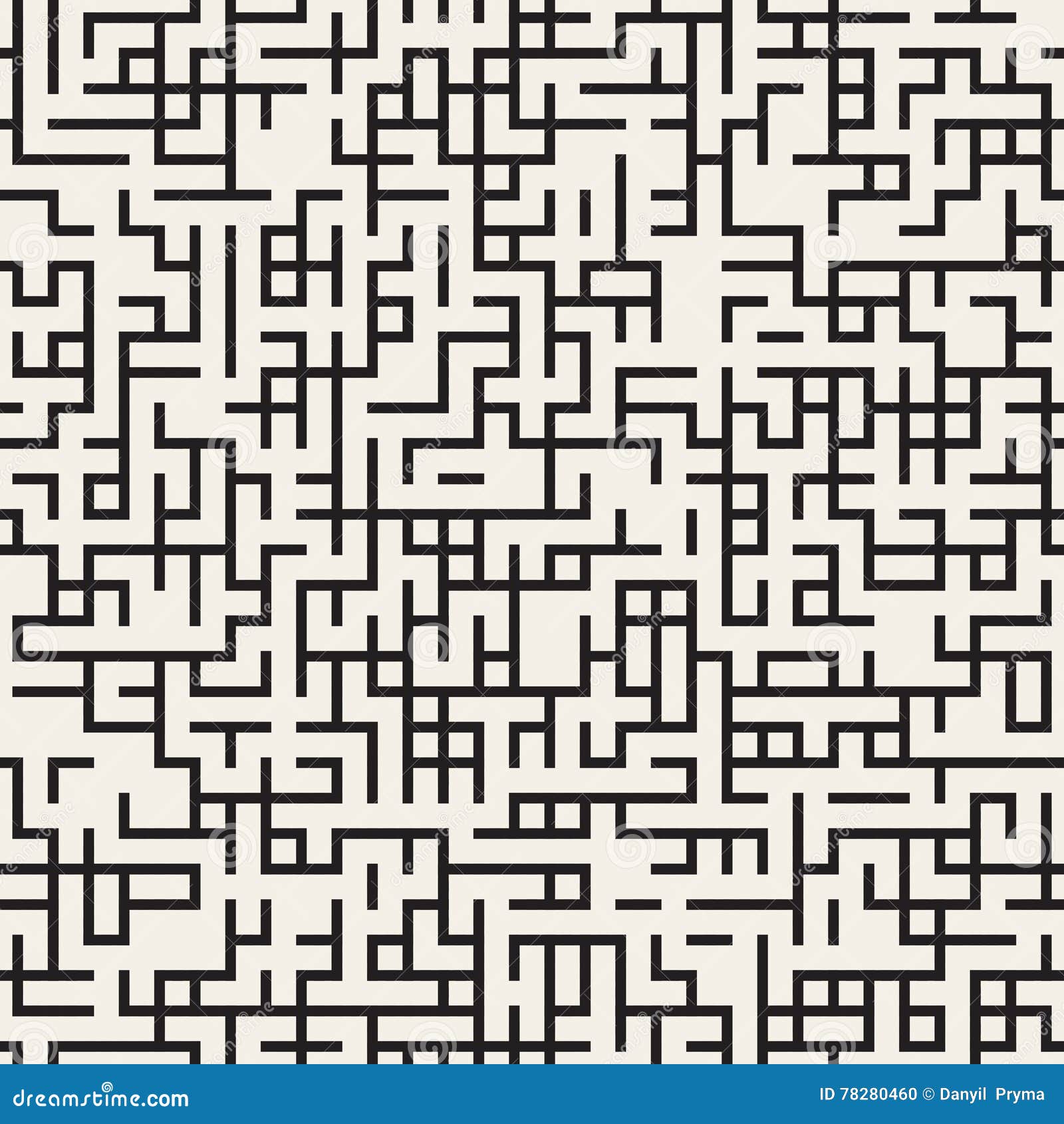 Irregular Maze Lines. Vector Black And White Pattern | CartoonDealer ... Irregular Maze Lines. Vector Black And White Pattern | CartoonDealer ...