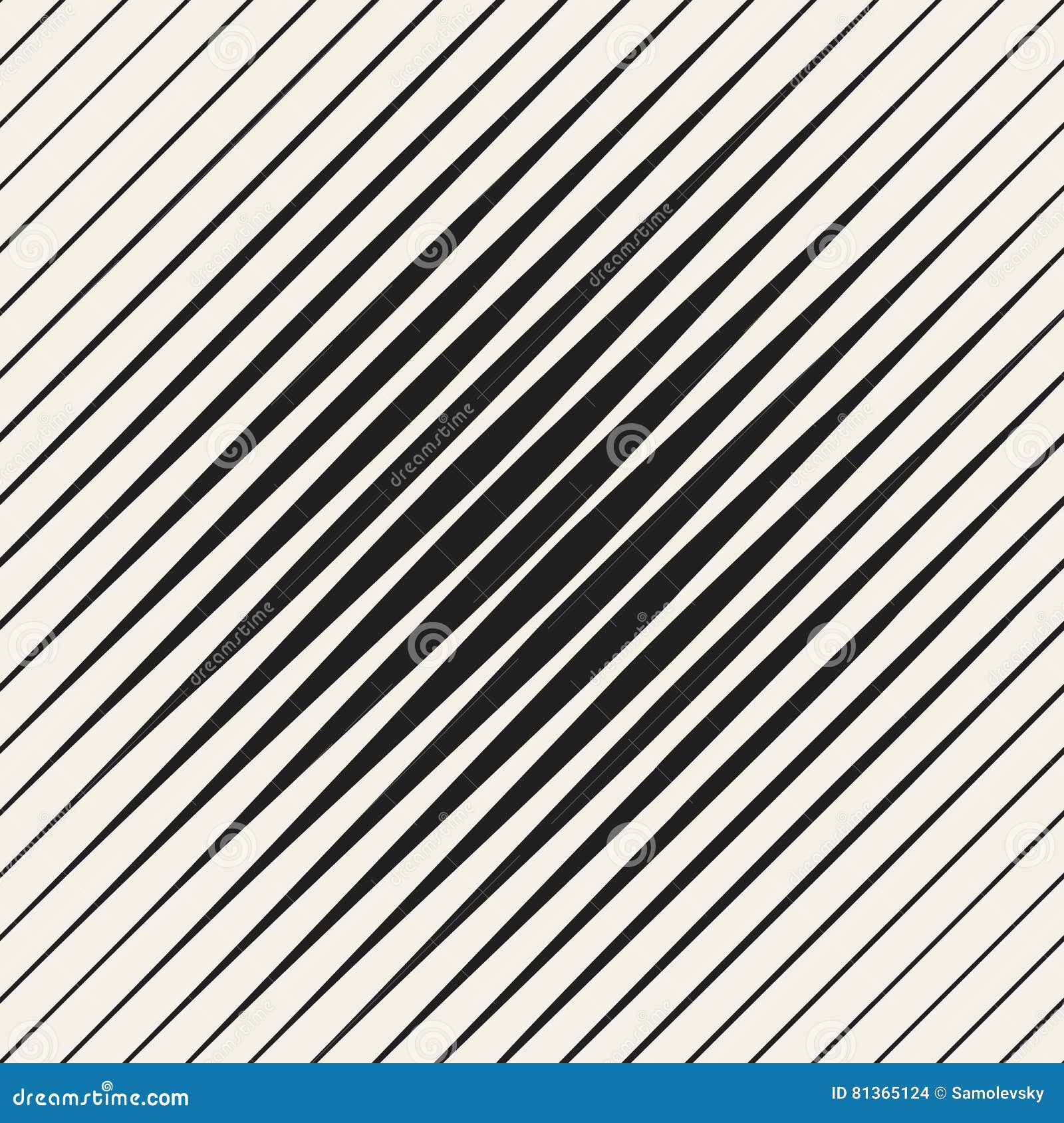 Vector Seamless Black and White Parallel Diagonal Lines Halftone ...