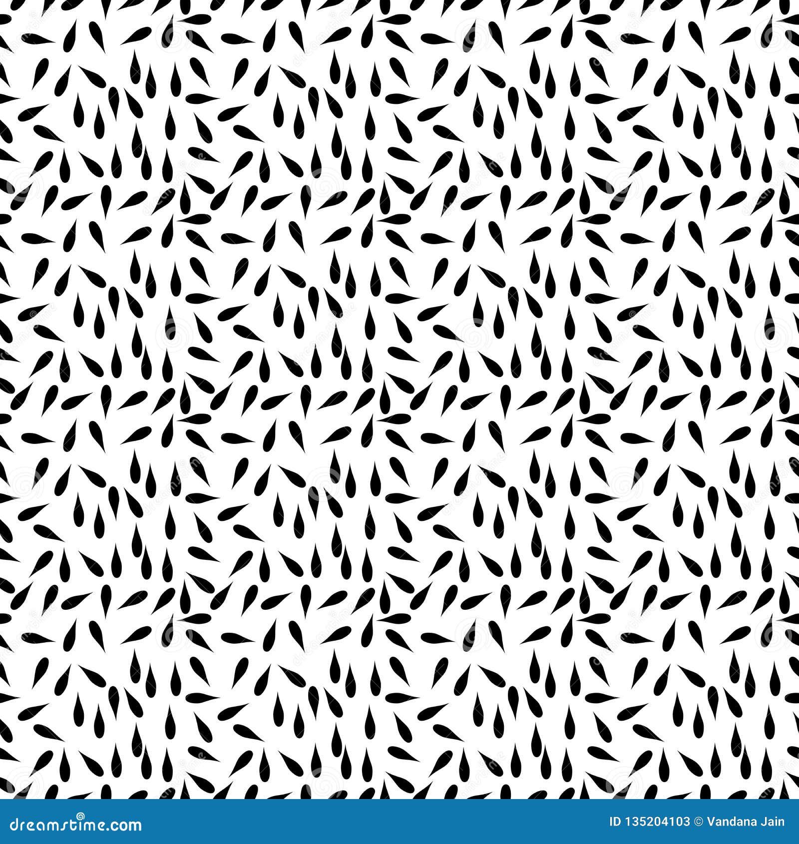 Vector Seamless Black and White Pin Icon Pattern Background. Design ...