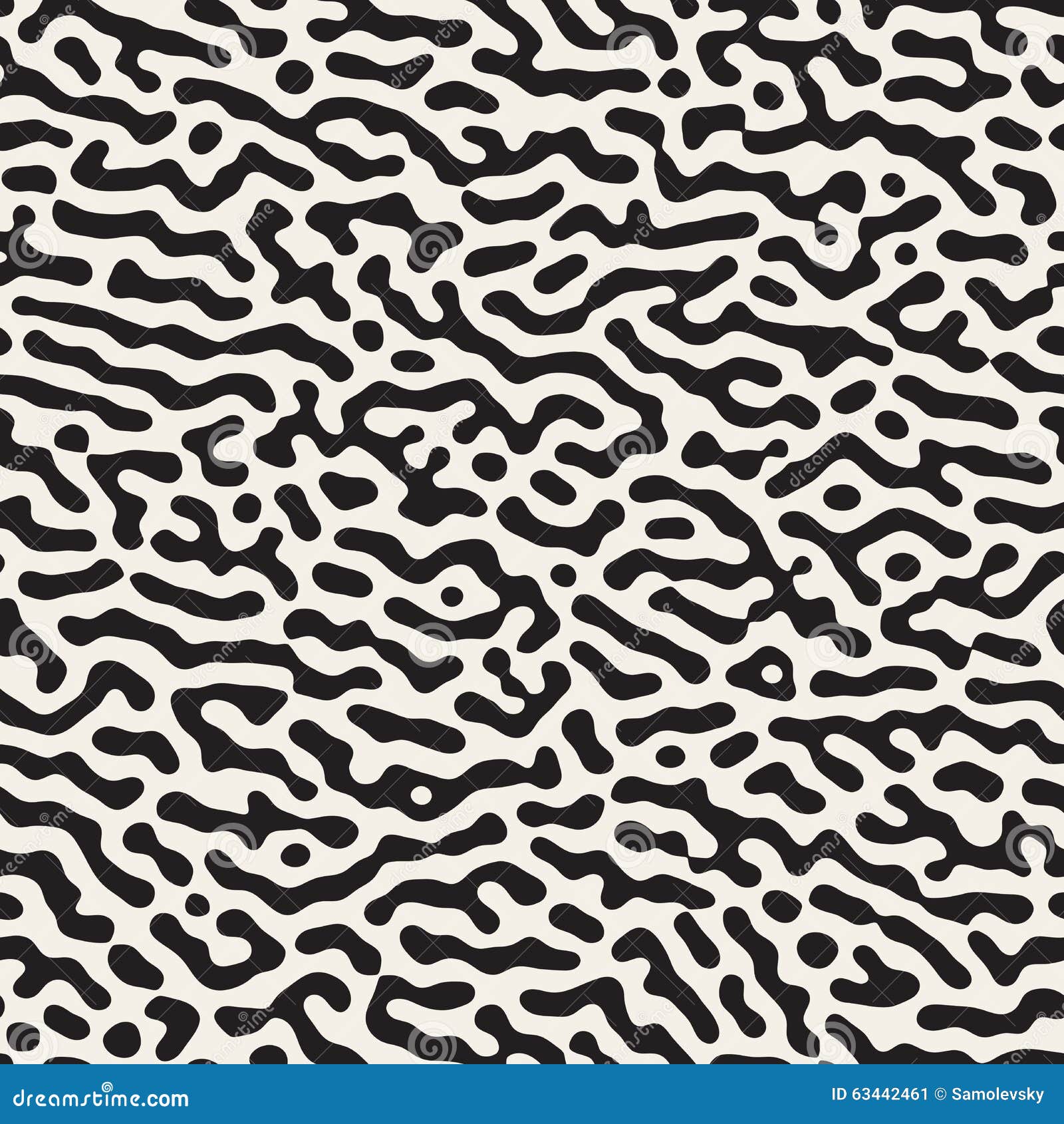 Vector Seamless Black and White Random Rounded Drips Pattern Stock ... Vector Seamless Black and White Random Rounded Drips Pattern Stock ...