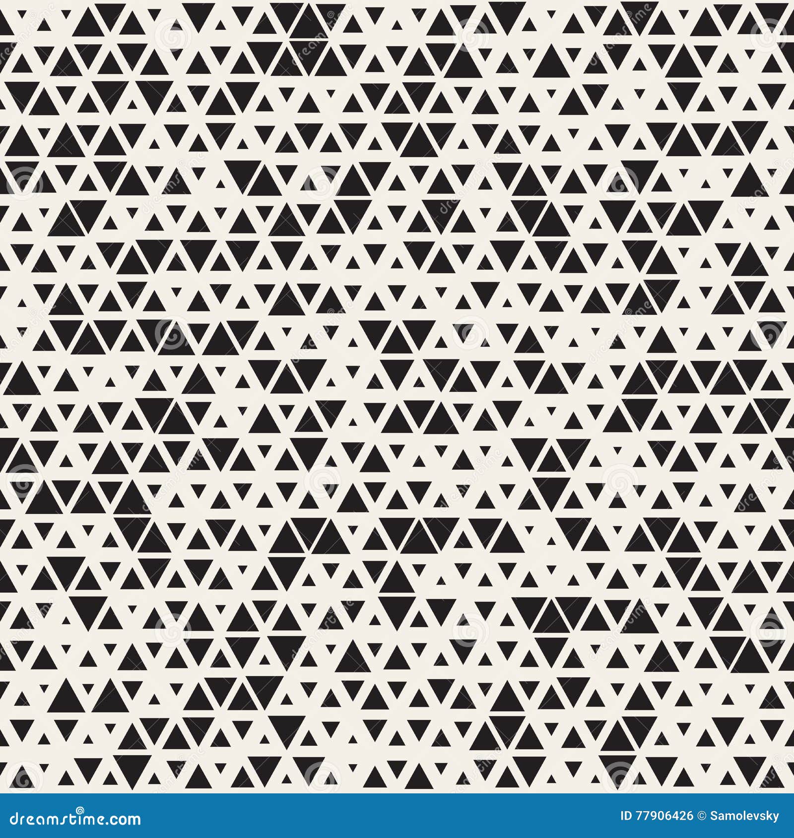Vector Seamless Black and White Random Size Triangles Grid Pattern ... Vector Seamless Black and White Random Size Triangles Grid Pattern ...