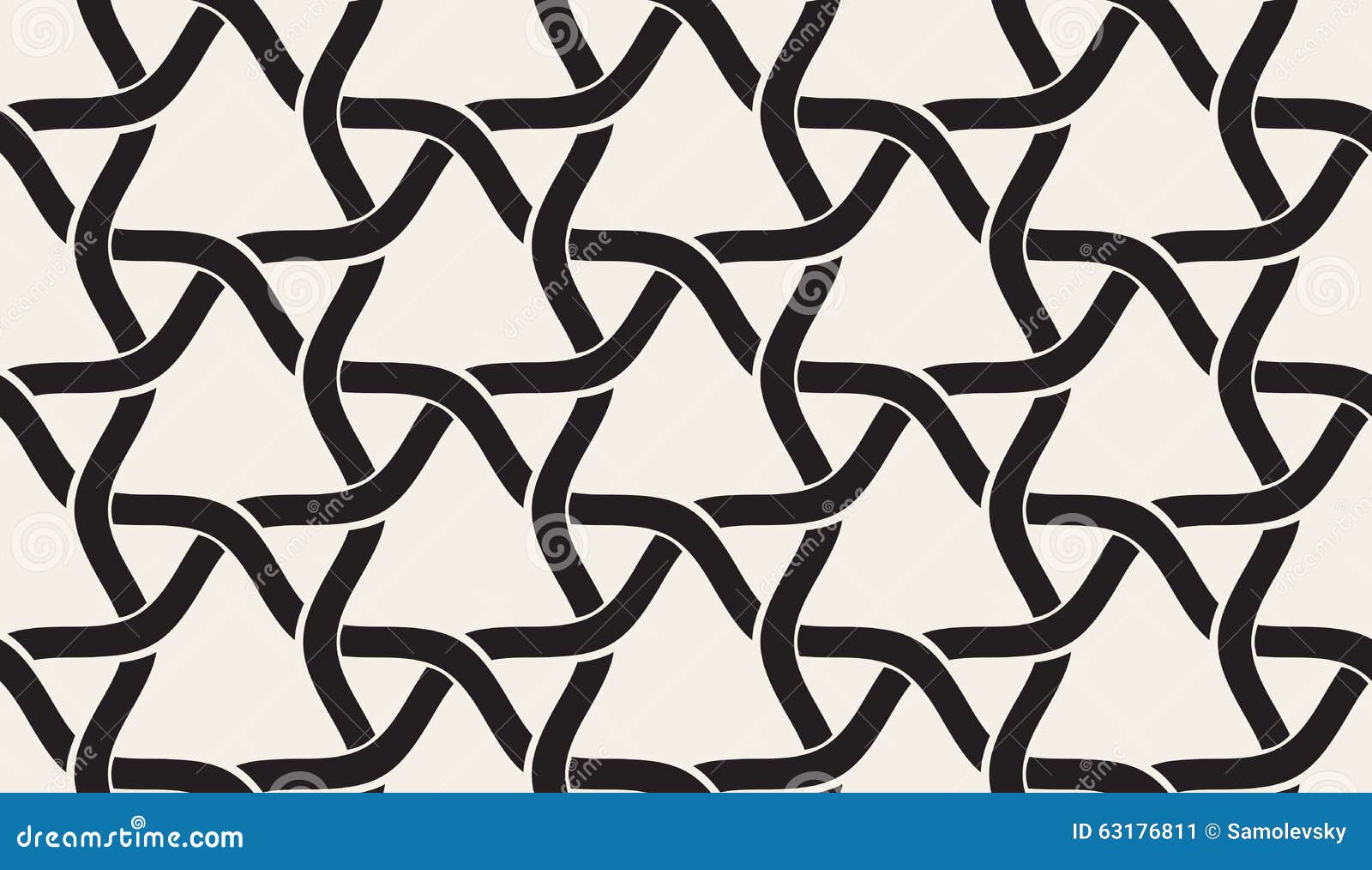 Interlacing Pattern Cartoon Vector | CartoonDealer.com #60591449
