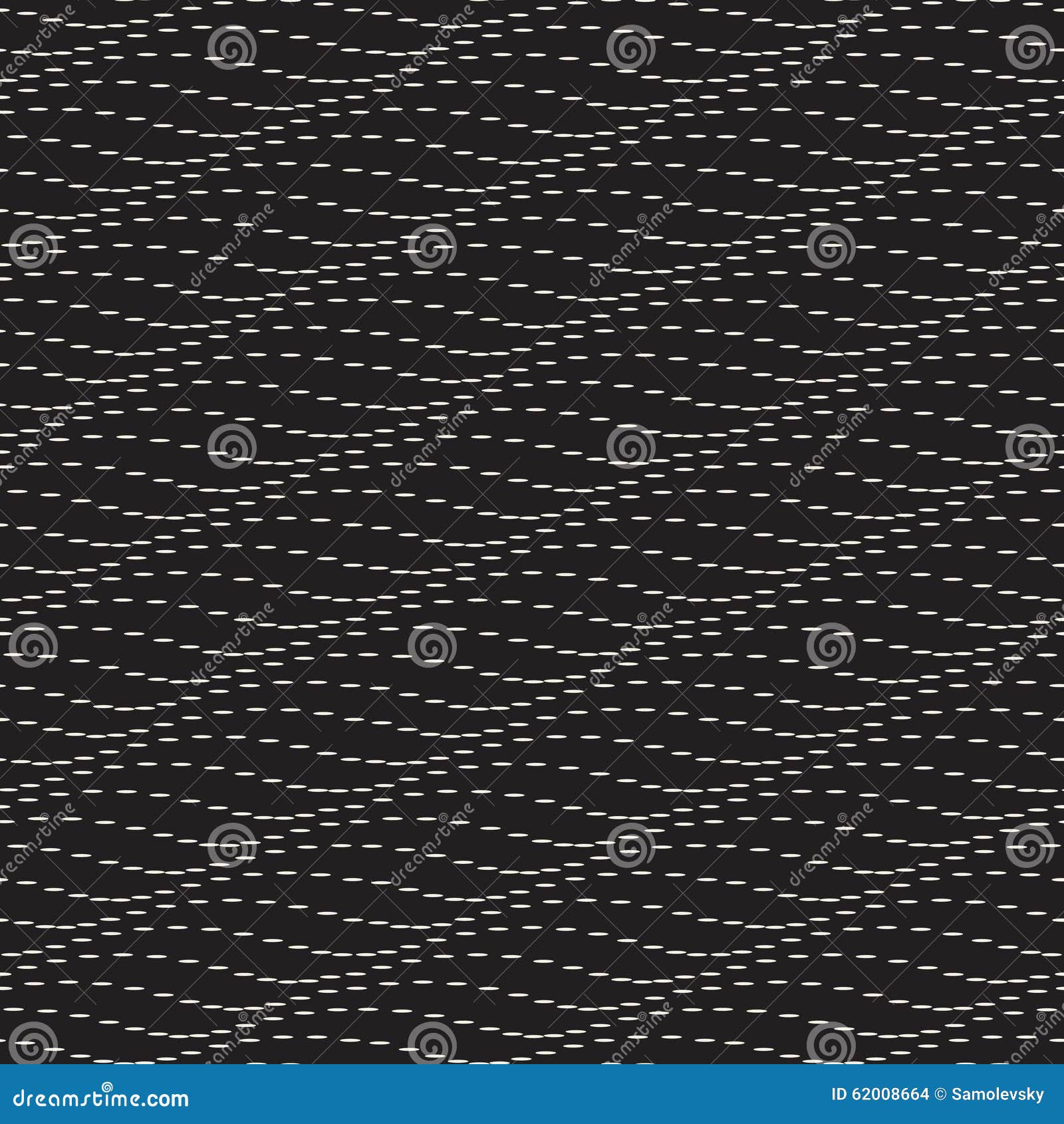 Vector Seamless Black and White Subtle Dotted Lines Wave Pattern Stock ...