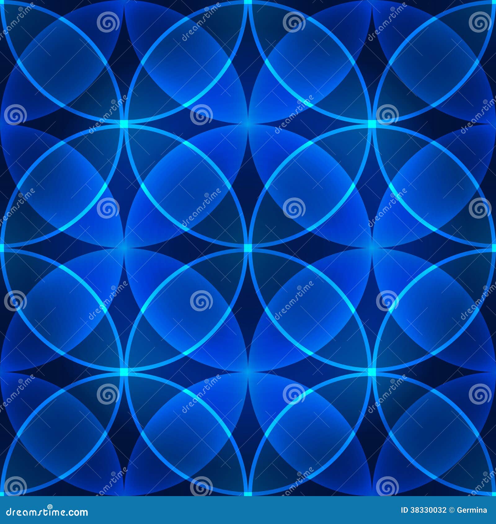 Vector Seamless Blue Pattern Stock Vector - Illustration of fashion ...