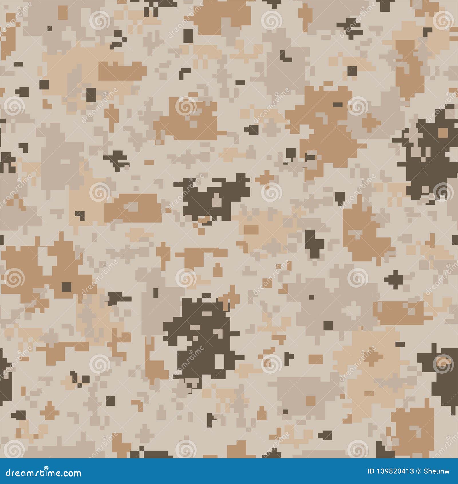 Pixel Art Desert Background. Seamless Sand Texture Backdrop Vector ...