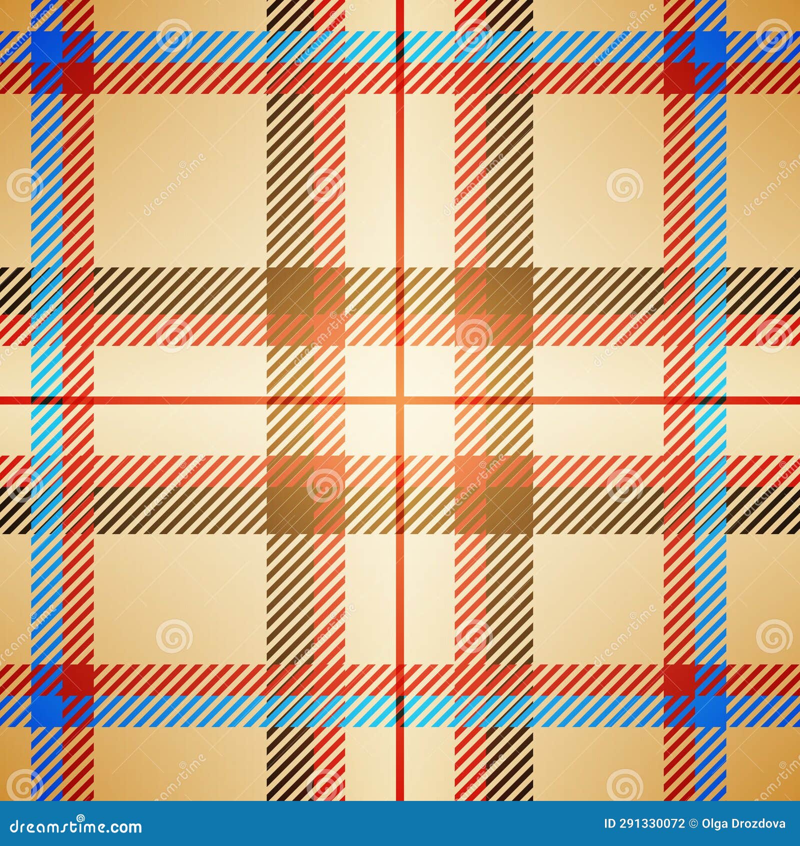Vector Seamless Checkered Colorful Pattern Stock Illustration ...
