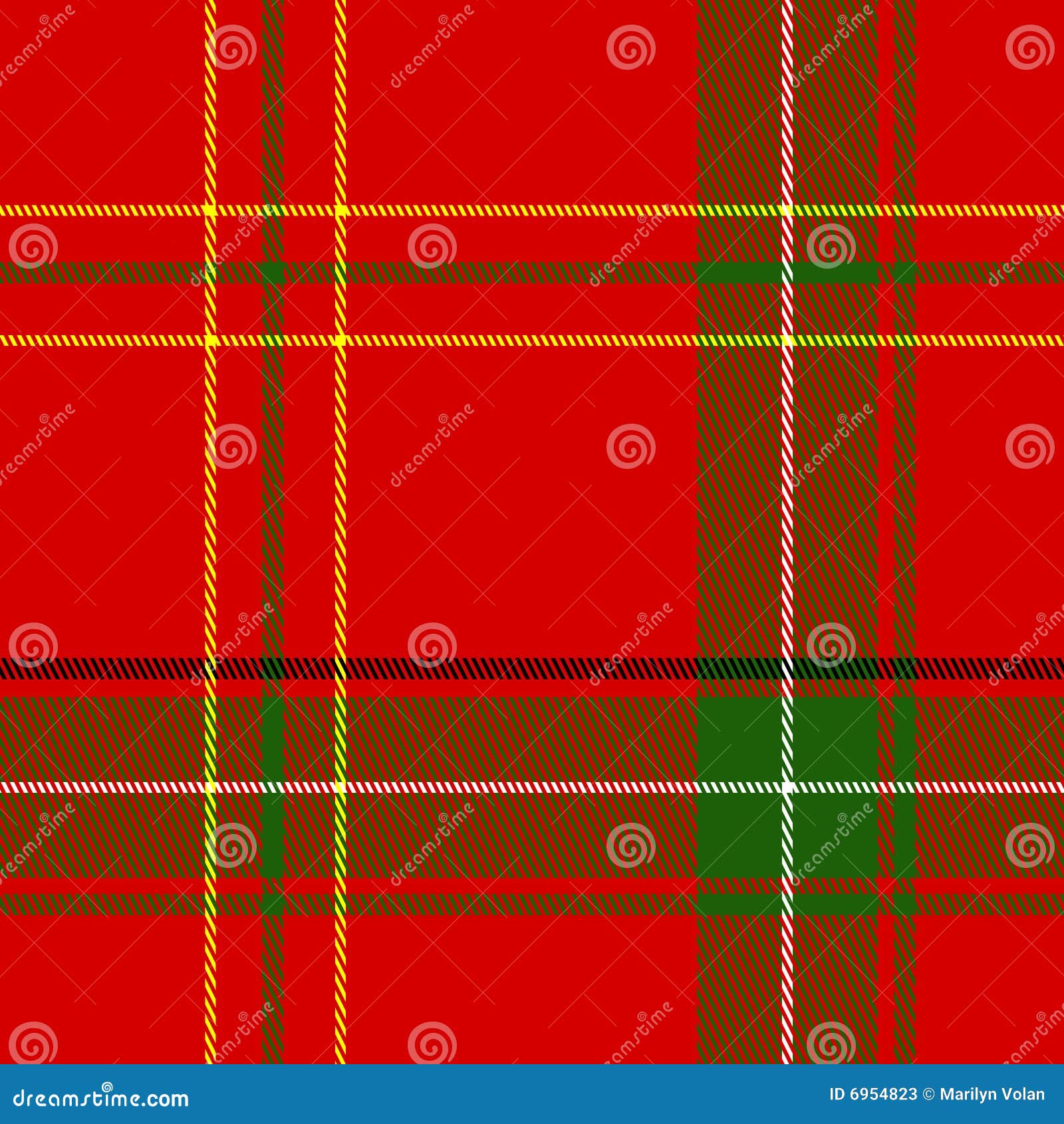 Vector Seamless Christmas Plaid Stock Vector - Illustration of ...