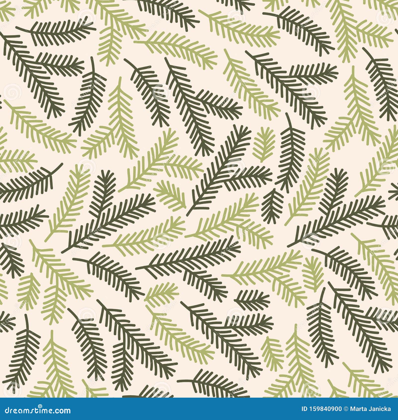 Vector Seamless Christmas Texture Pattern in Green and Beige Stock ... Vector Seamless Christmas Texture Pattern in Green and Beige Stock ...