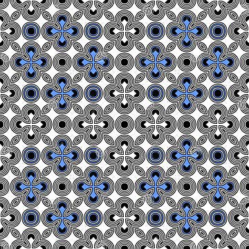 Vector Seamless Colorful Design Pattern. Stock Vector - Illustration of ...