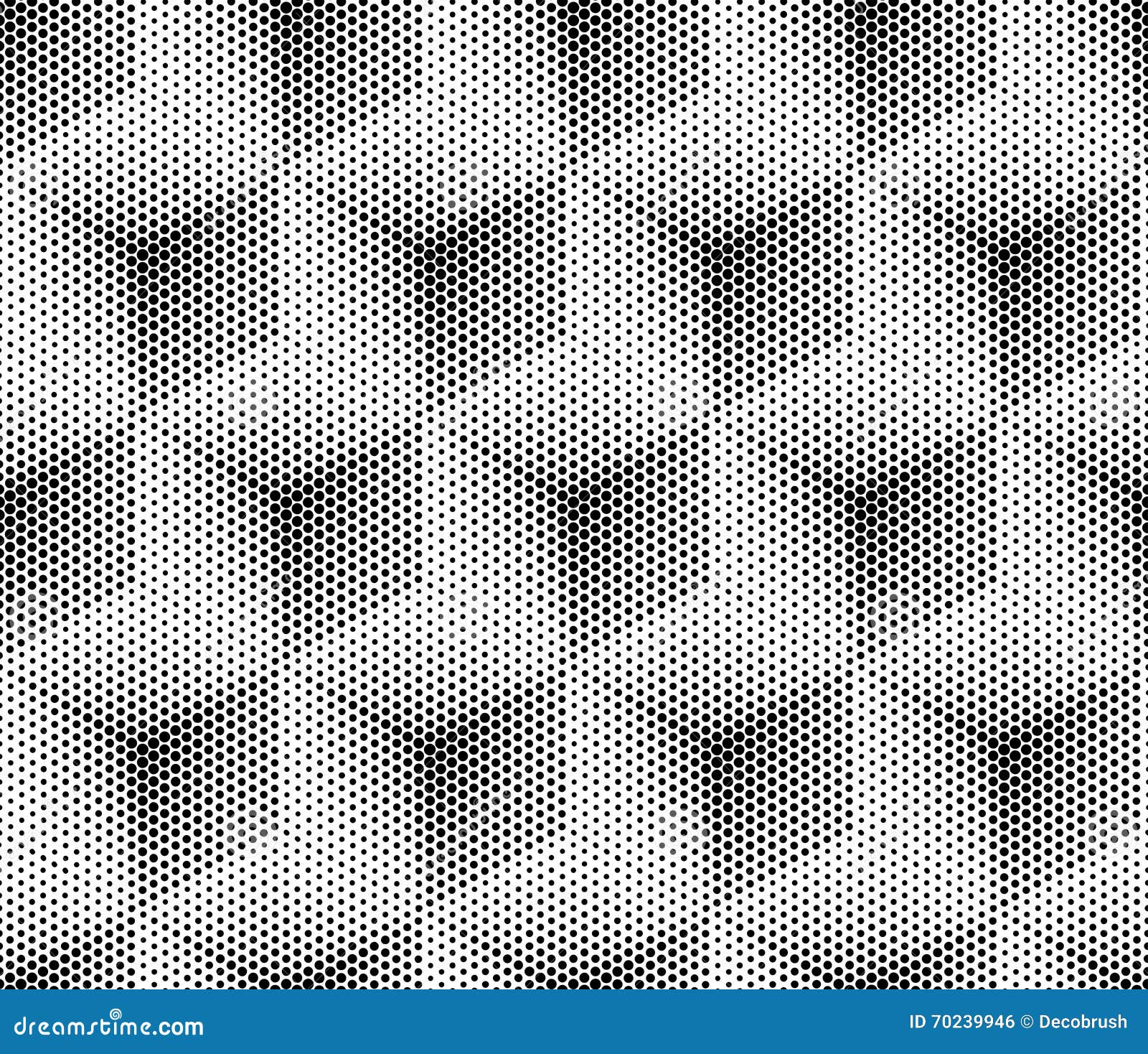 Vector Seamless Dot Pattern Cube Stock Vector - Illustration of ...