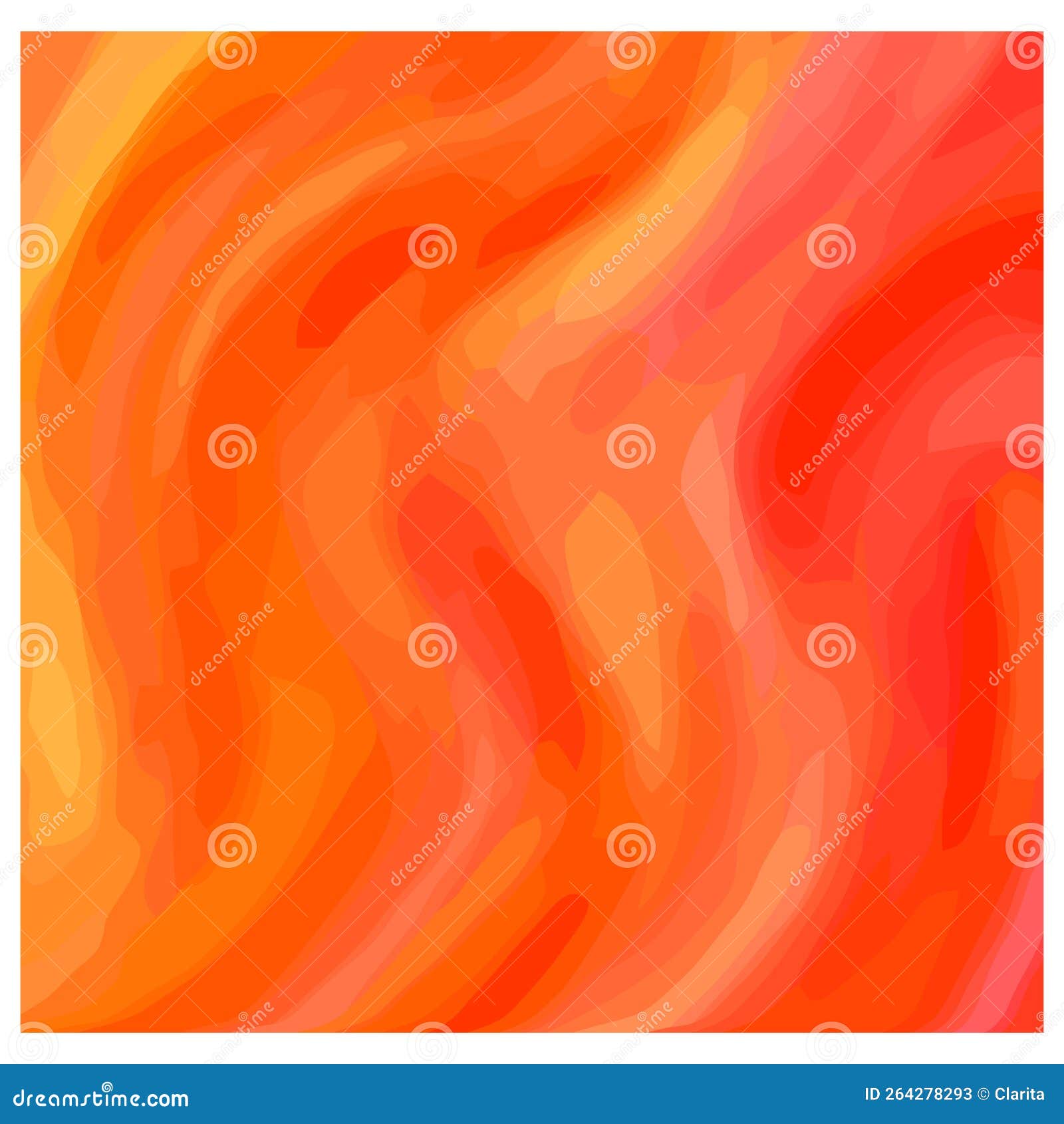 Vector Seamless Fire Flame Texture Background. Stock Vector ...