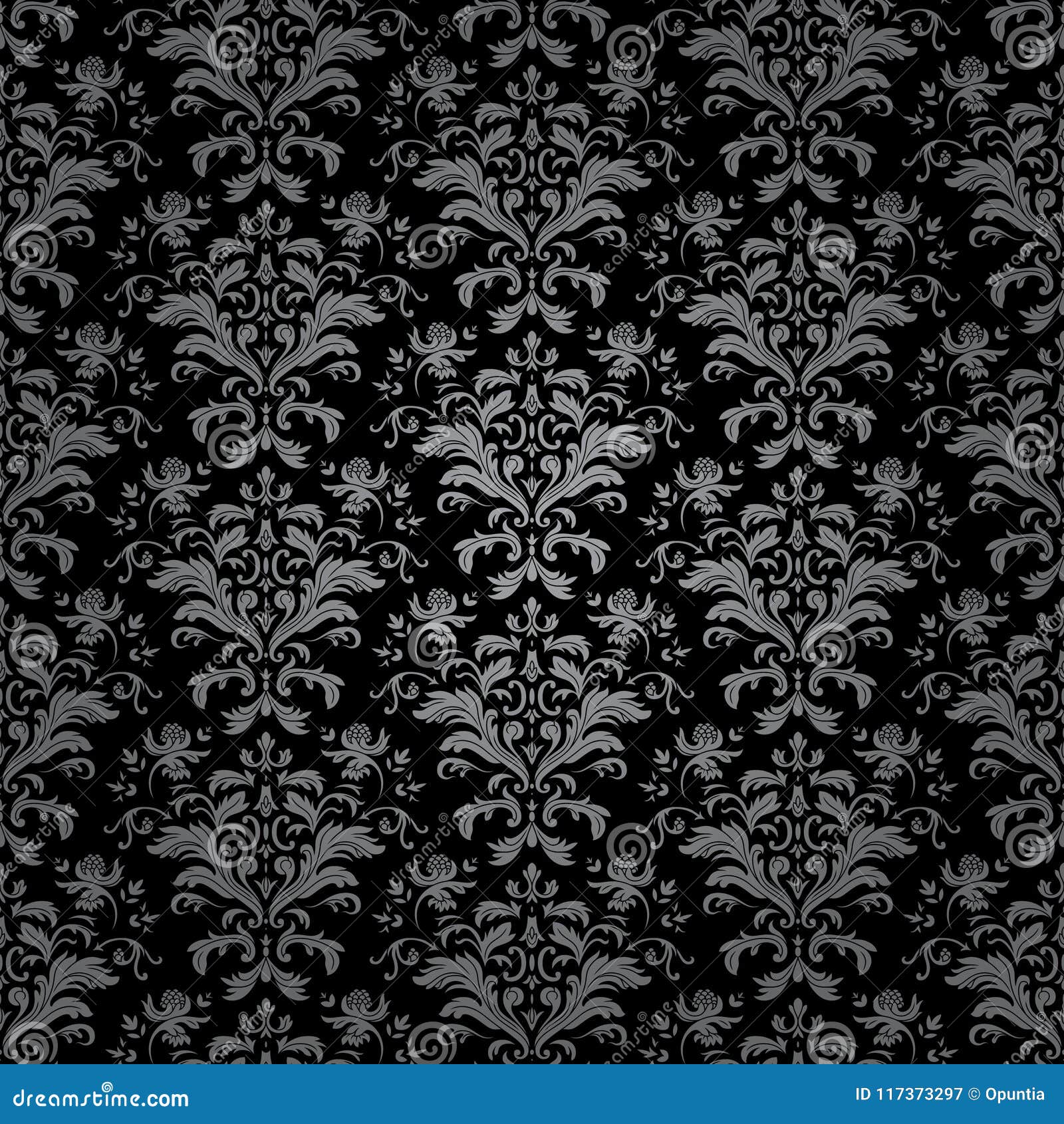 Wallpaper Pattern Vector Illustration Stock Illustration - Illustration ...