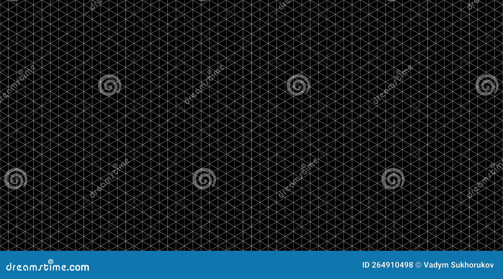 Vector Seamless Geometric Low Poly Triangular Pattern. Isometric Grid ...
