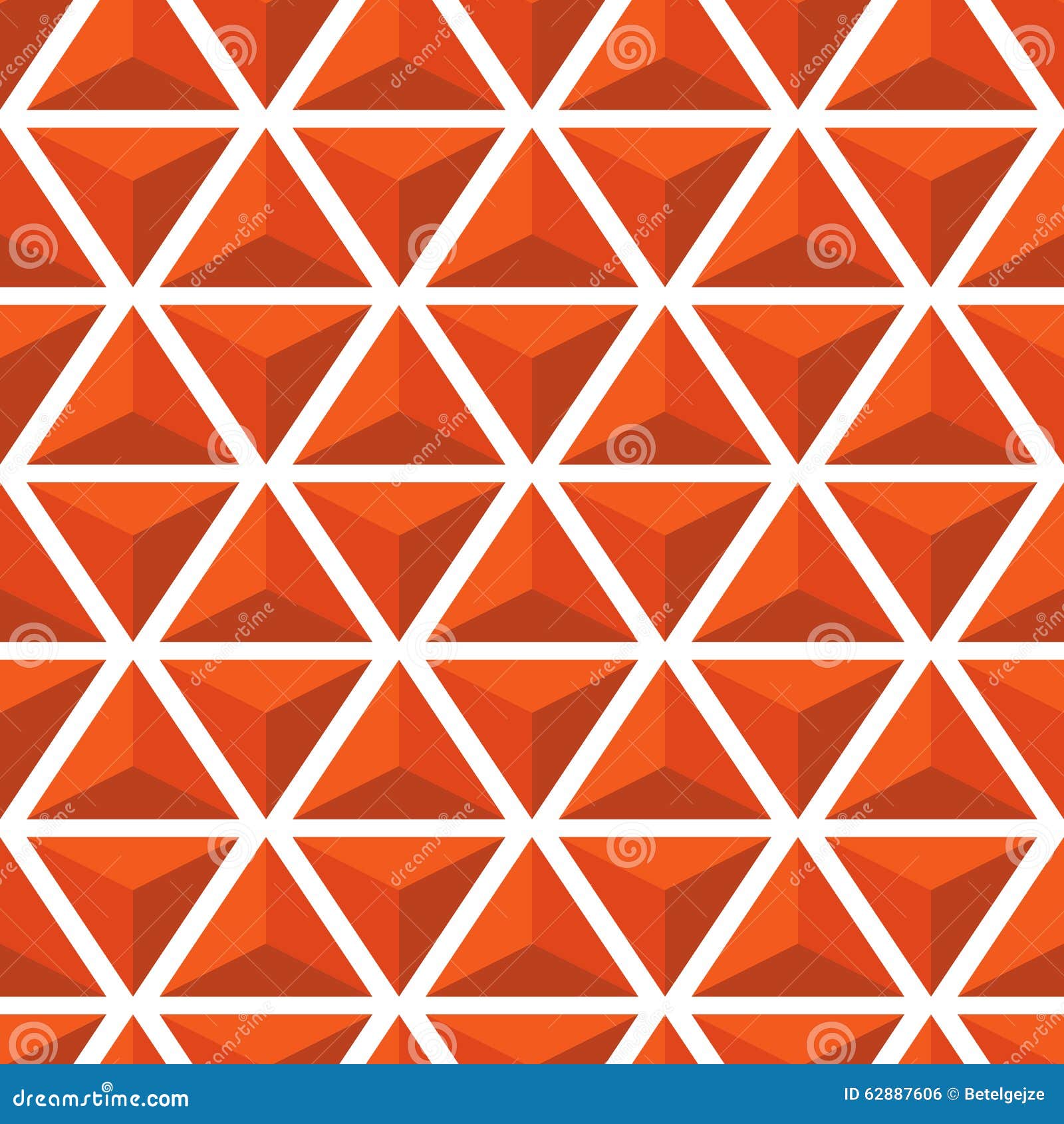 Vector Seamless Geometric Pattern Stock Vector - Illustration of ...