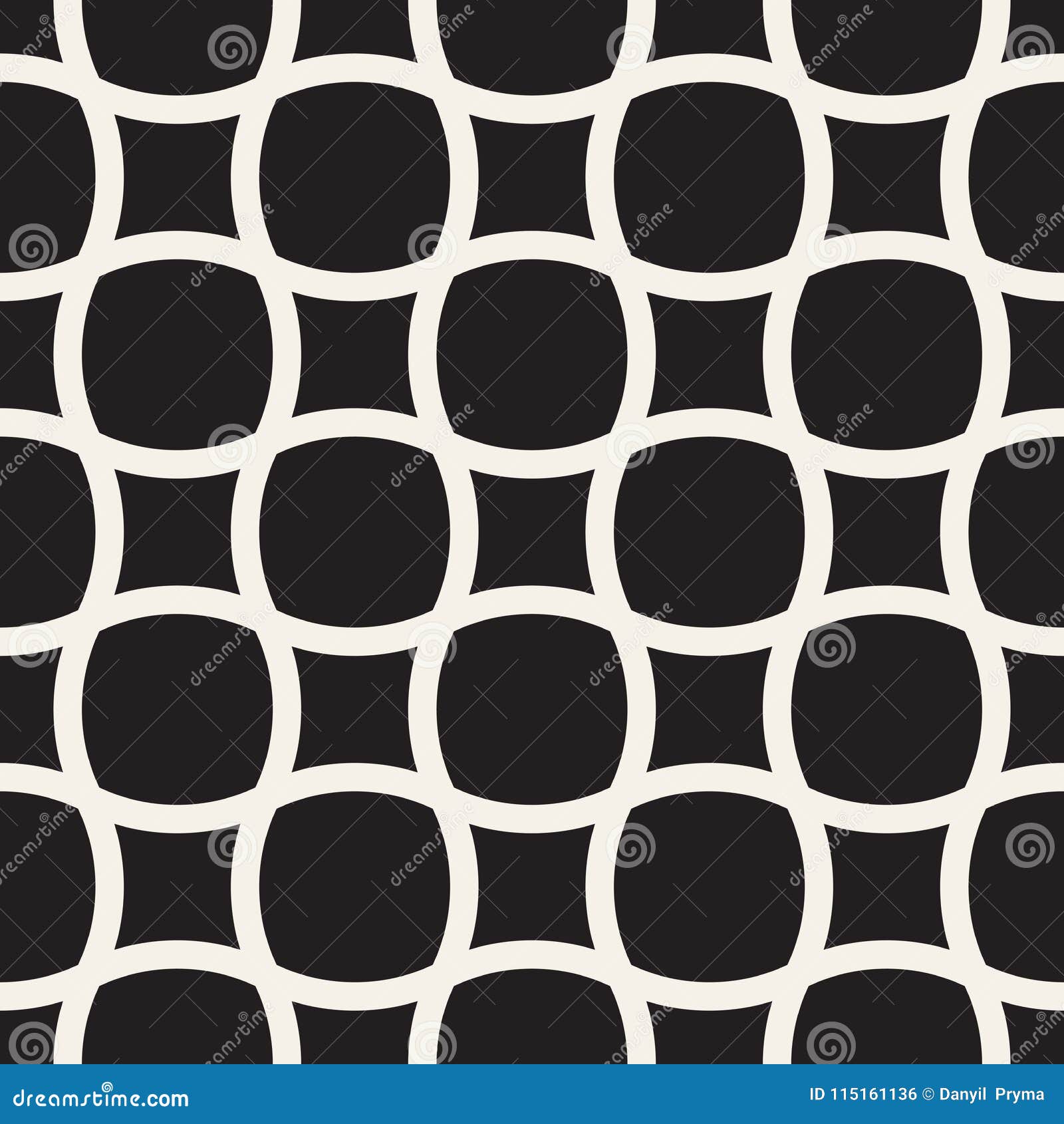 Vector Seamless Geometric Pattern. Simple Abstract Lines Lattice Stock ...