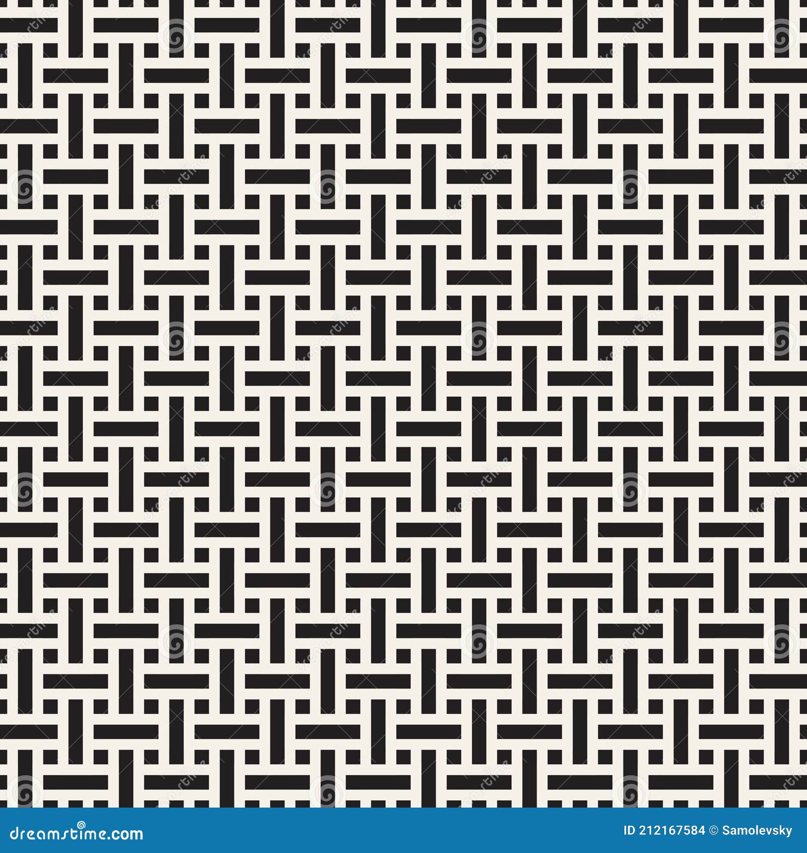 Vector Seamless Geometric Pattern. Stylish Abstract Background ...
