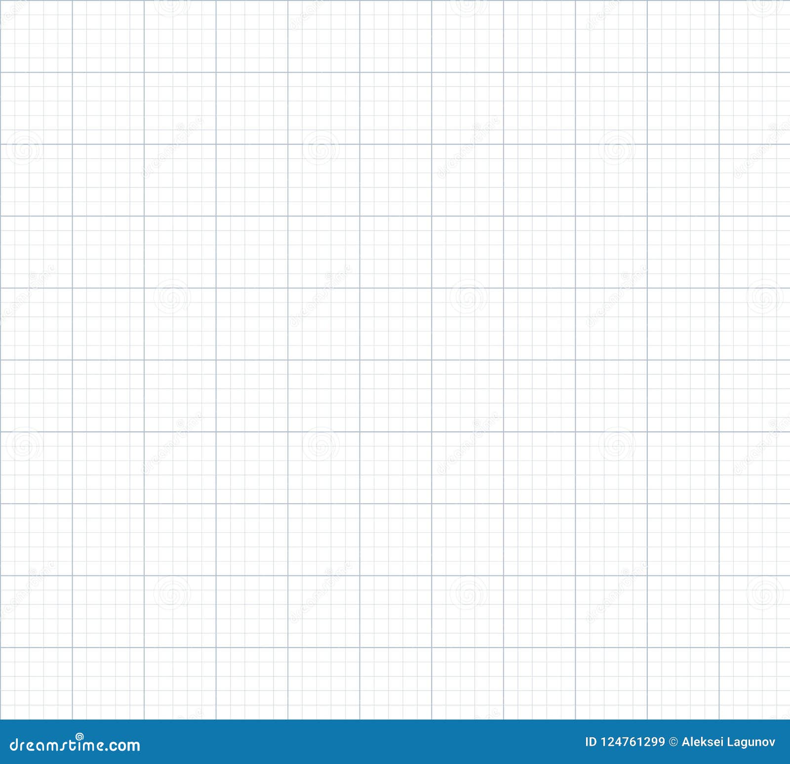 Vector Seamless Graph Paper Background. Stock Vector - Illustration of ...