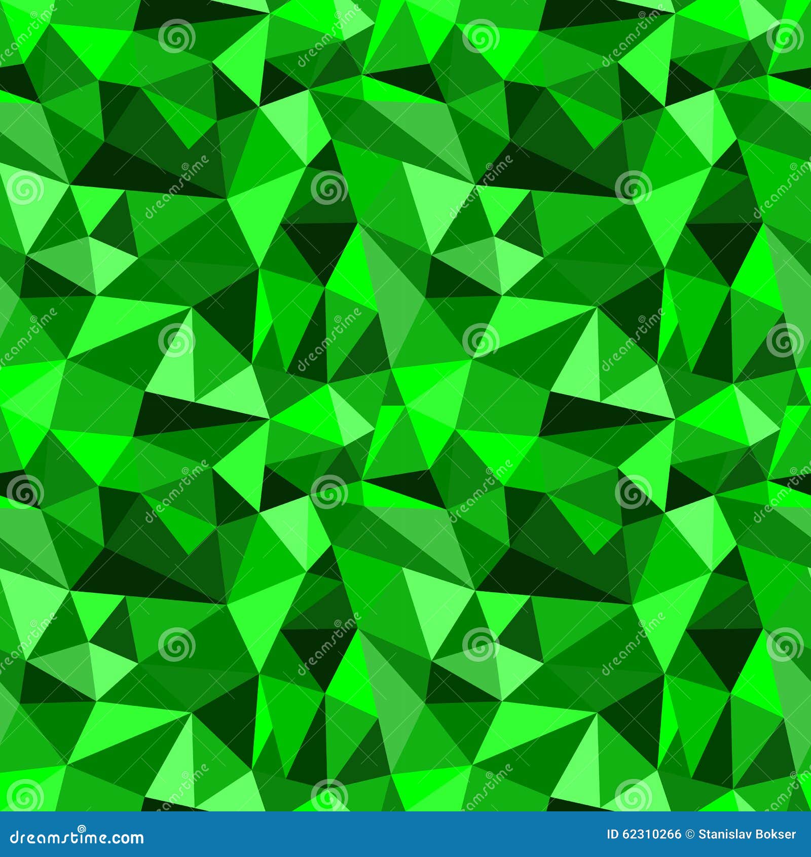 Vector Seamless Green Abstract Geometric Rumpled Triangular Graphic ... Vector Seamless Green Abstract Geometric Rumpled Triangular Graphic ...