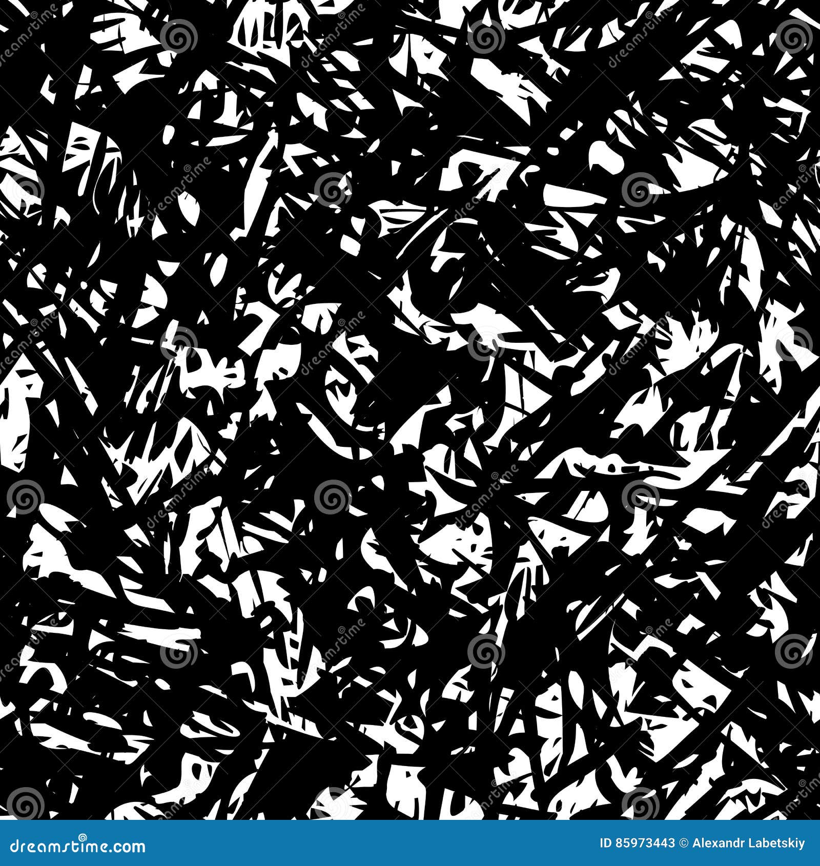 Vector Seamless Grunge Pattern Stock Vector - Illustration of element ...