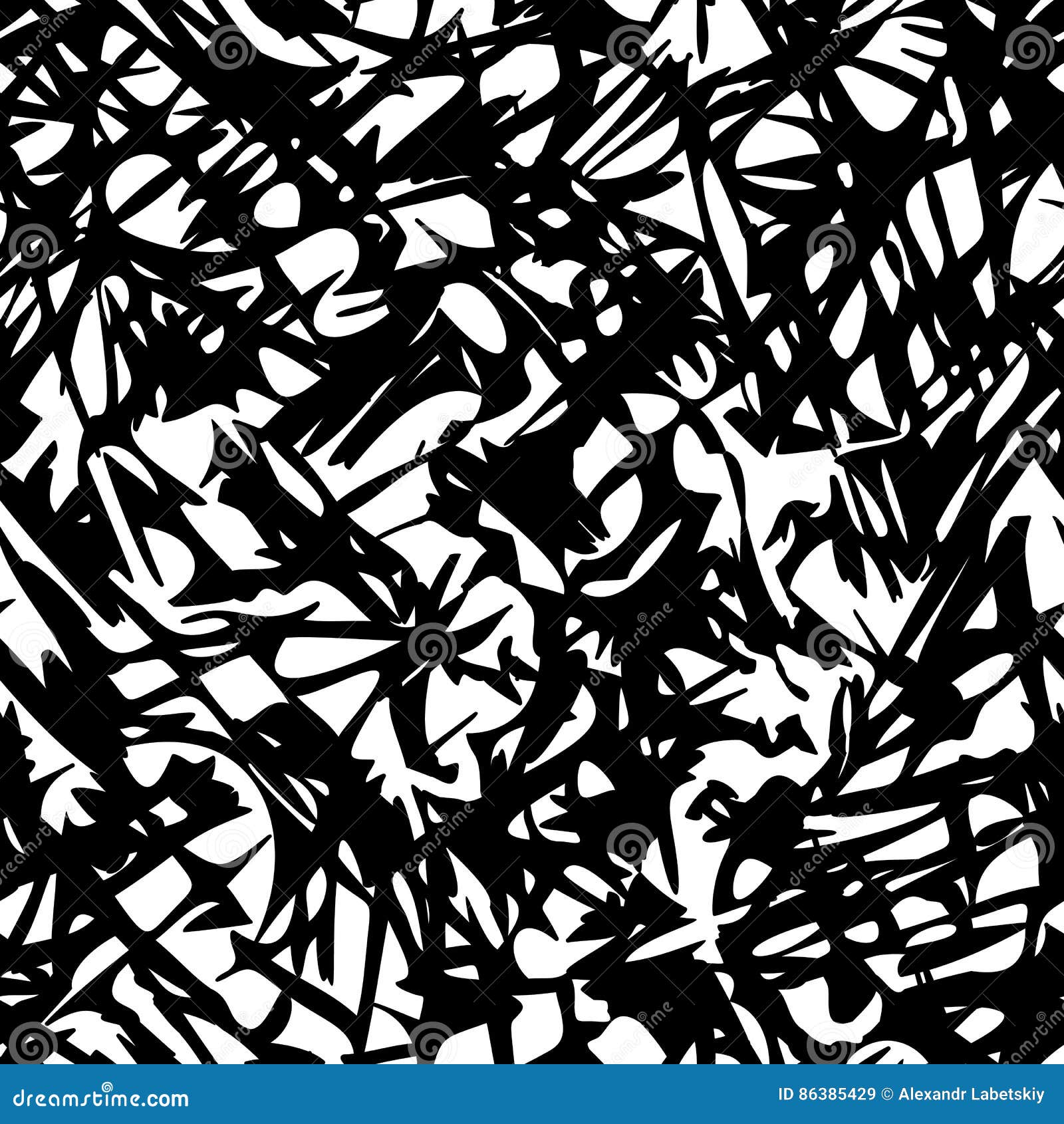 Vector Seamless Grunge Pattern Stock Vector - Illustration of ...