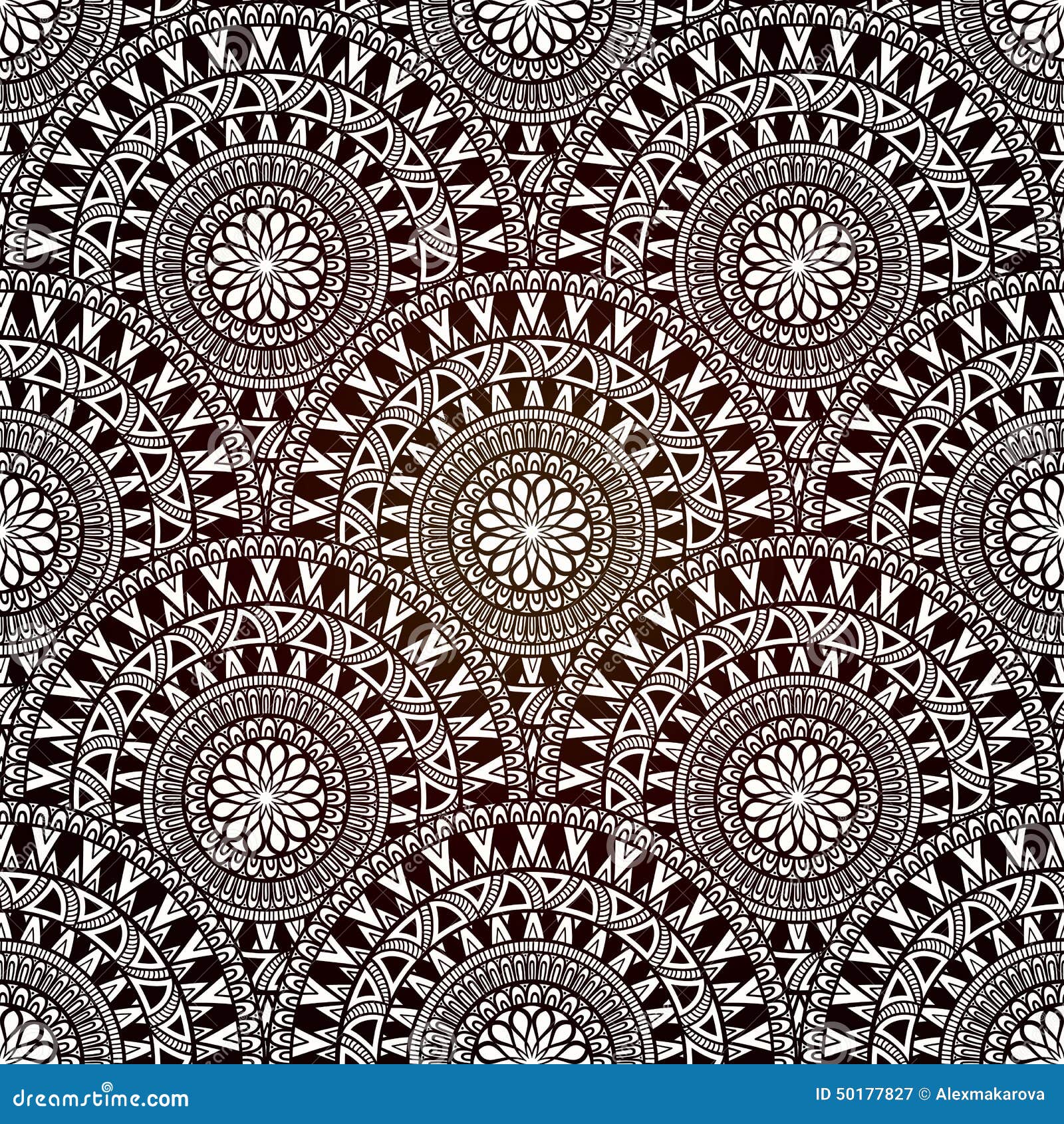 Vector Seamless Hand Drawn Doodle Pattern Stock Vector - Illustration ...