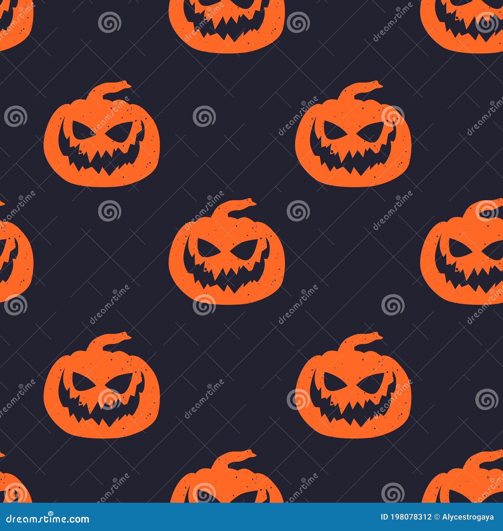 Seamless Horror Background Cartoon Vector | CartoonDealer.com #91536205
