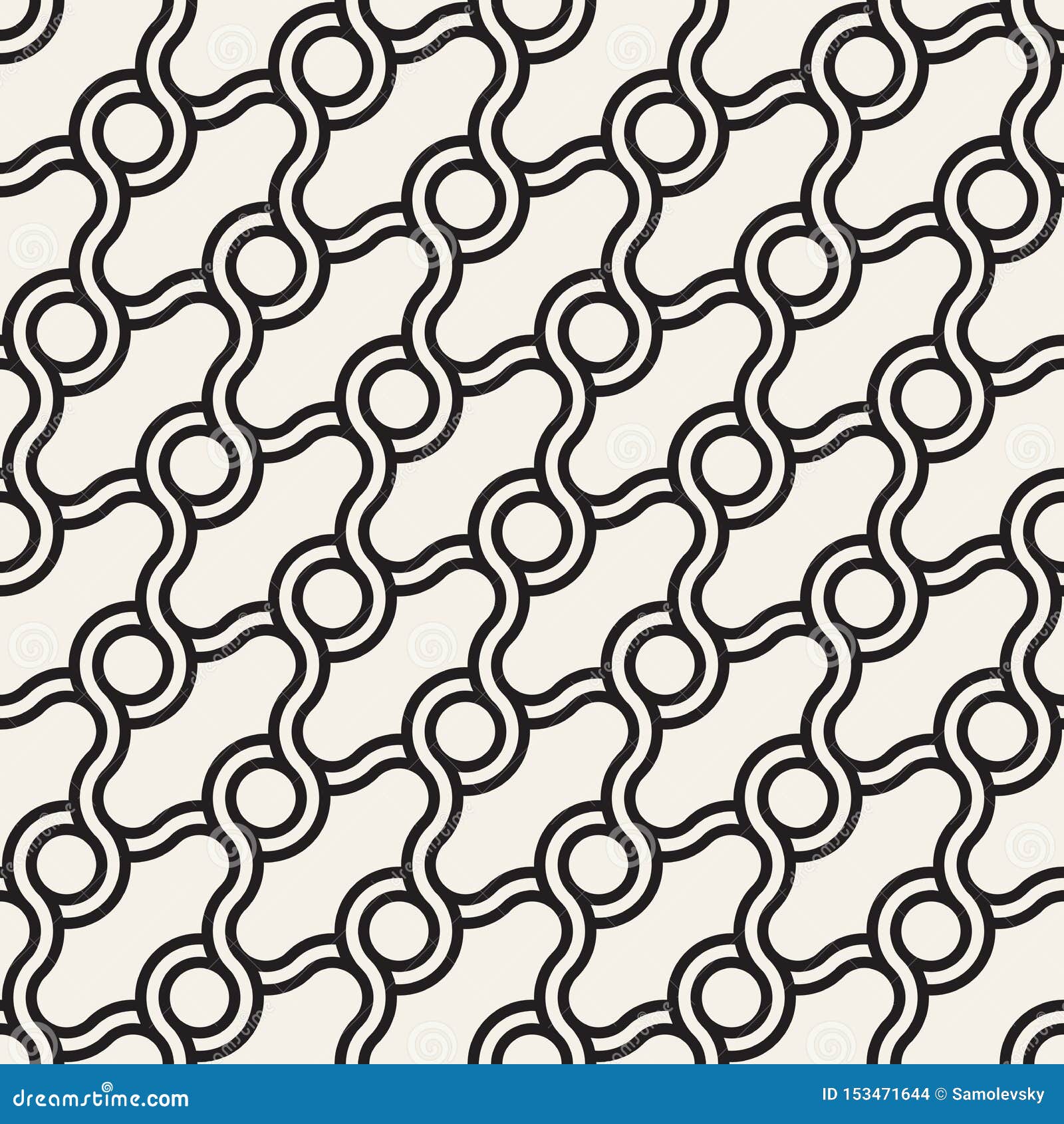 Vector Seamless Interlacing Lines Pattern. Modern Stylish Abstract ... Vector Seamless Interlacing Lines Pattern. Modern Stylish Abstract ...