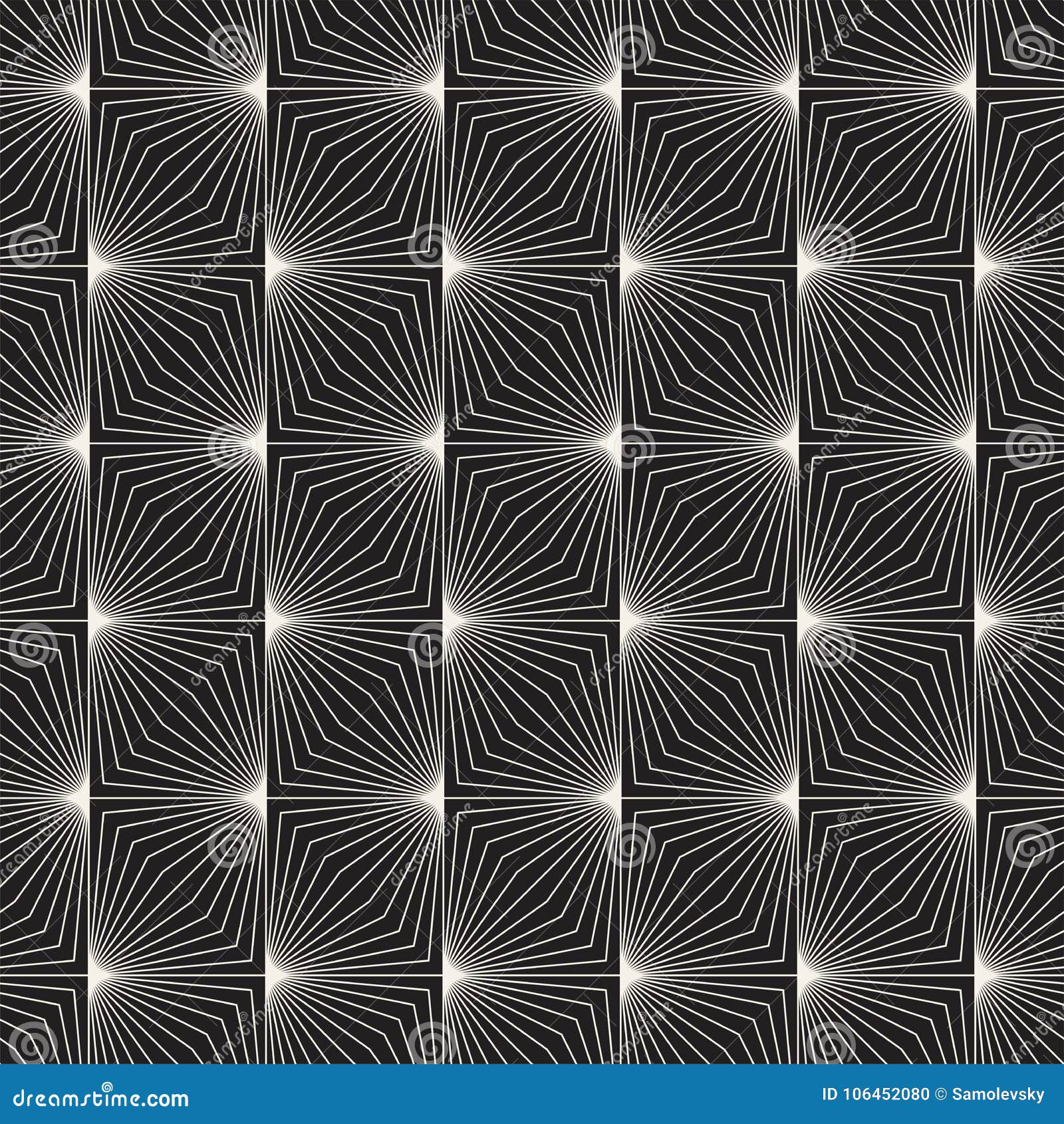 Vector Seamless Lattice Pattern. Modern Stylish Texture with Trellis ...