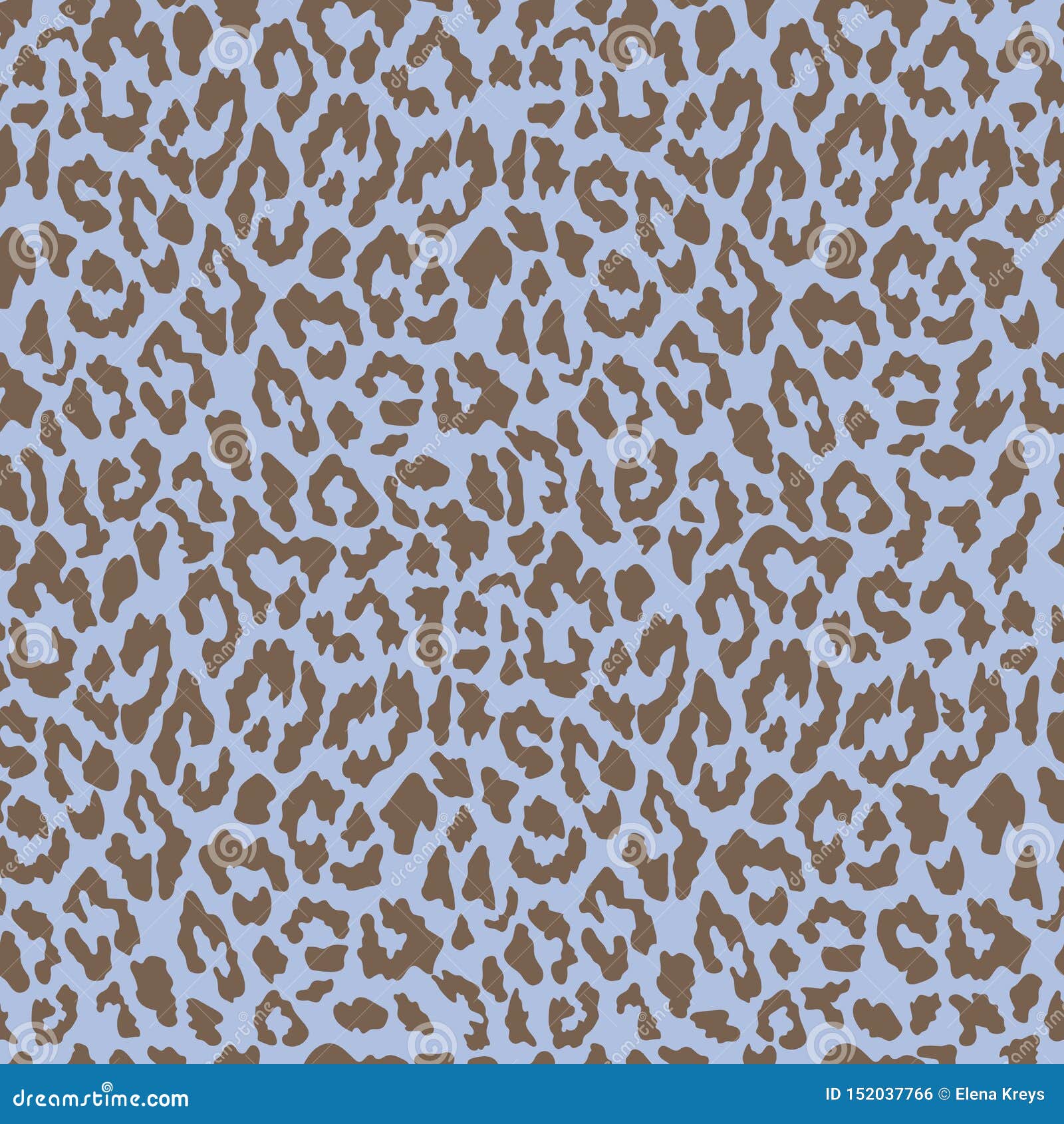 Vector Seamless Leopard Pattern. Trendy Background Stock Vector ...