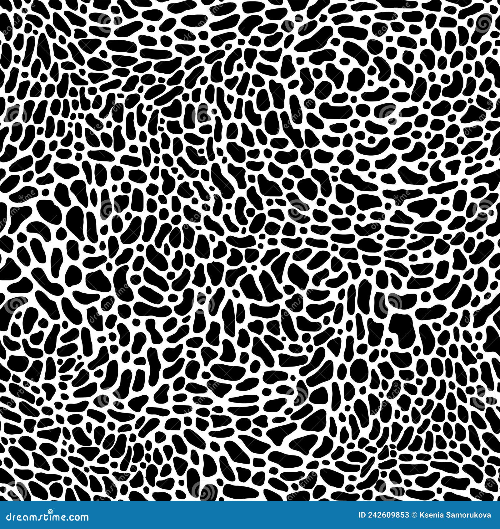 Seamless Pattern of Abstract Spotted Texture Stock Vector ...