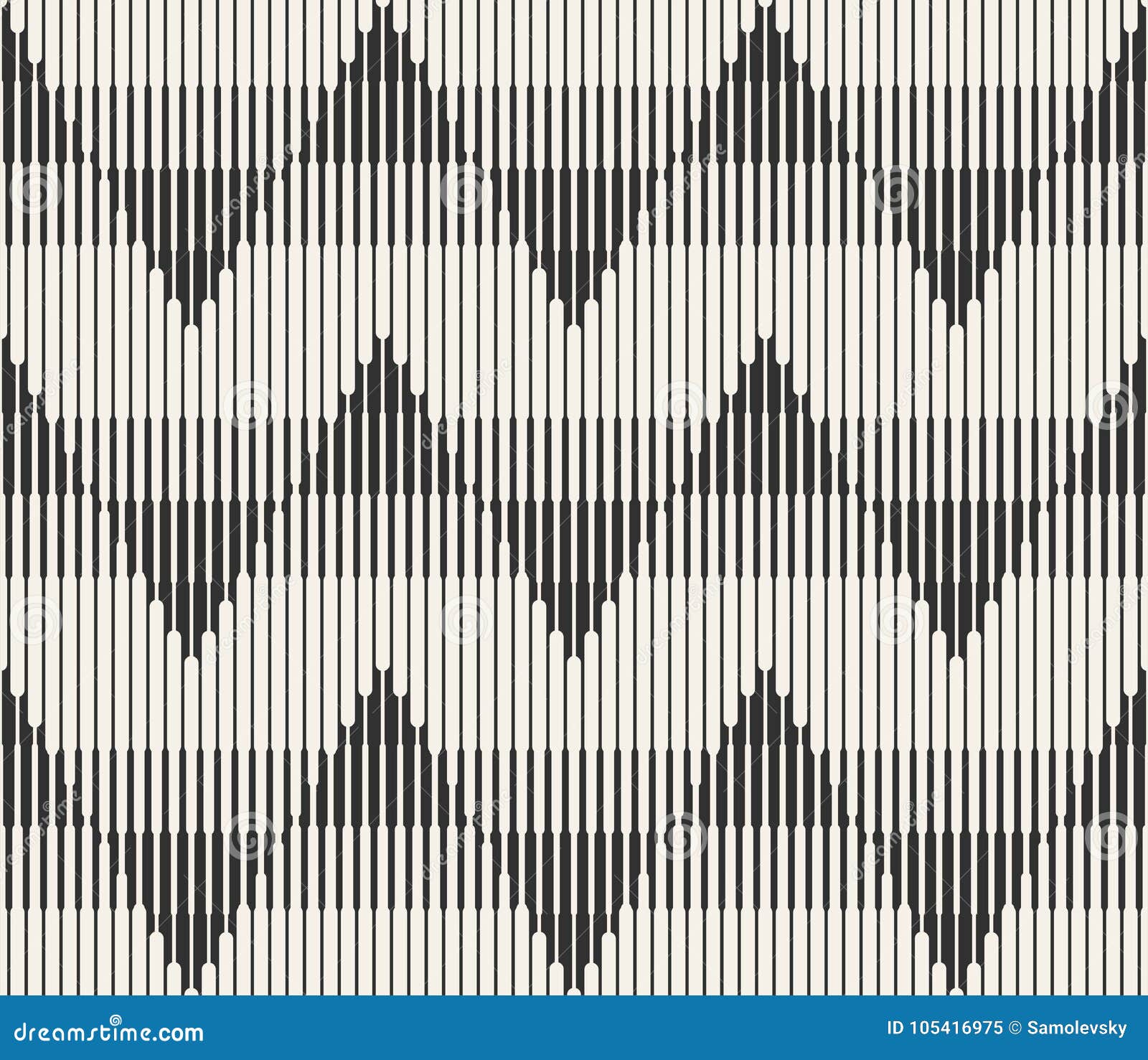 Vector Seamless Lines Pattern. Modern Stylish Triangle Shapes Texture ...