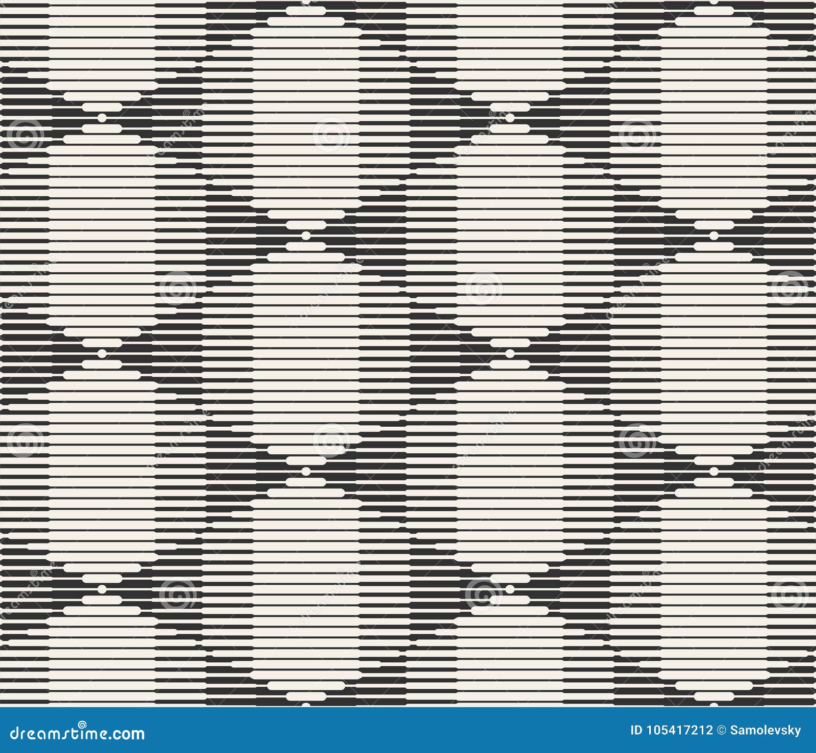 Vector Seamless Lines Pattern. Modern Stylish Triangle Shapes Texture ...
