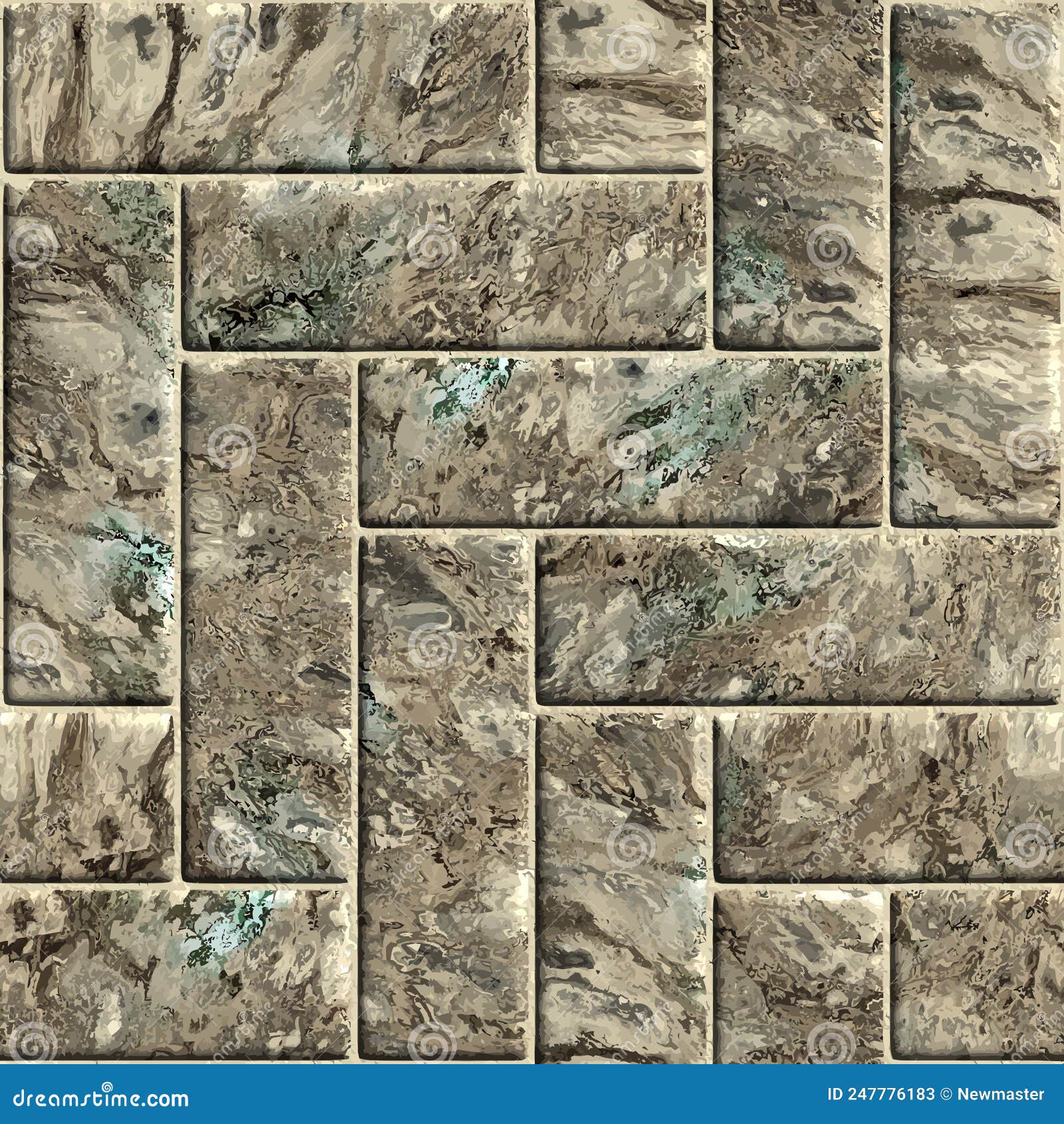 Vector Seamless Marble Creative Texture Stock Vector - Illustration of ...