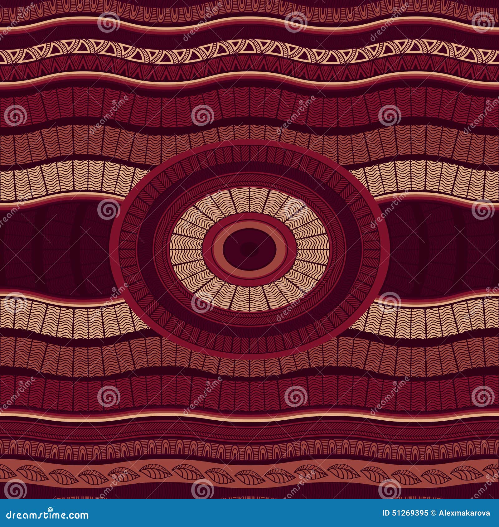 Vector Seamless Marsala Pattern Stock Vector - Illustration of template ...