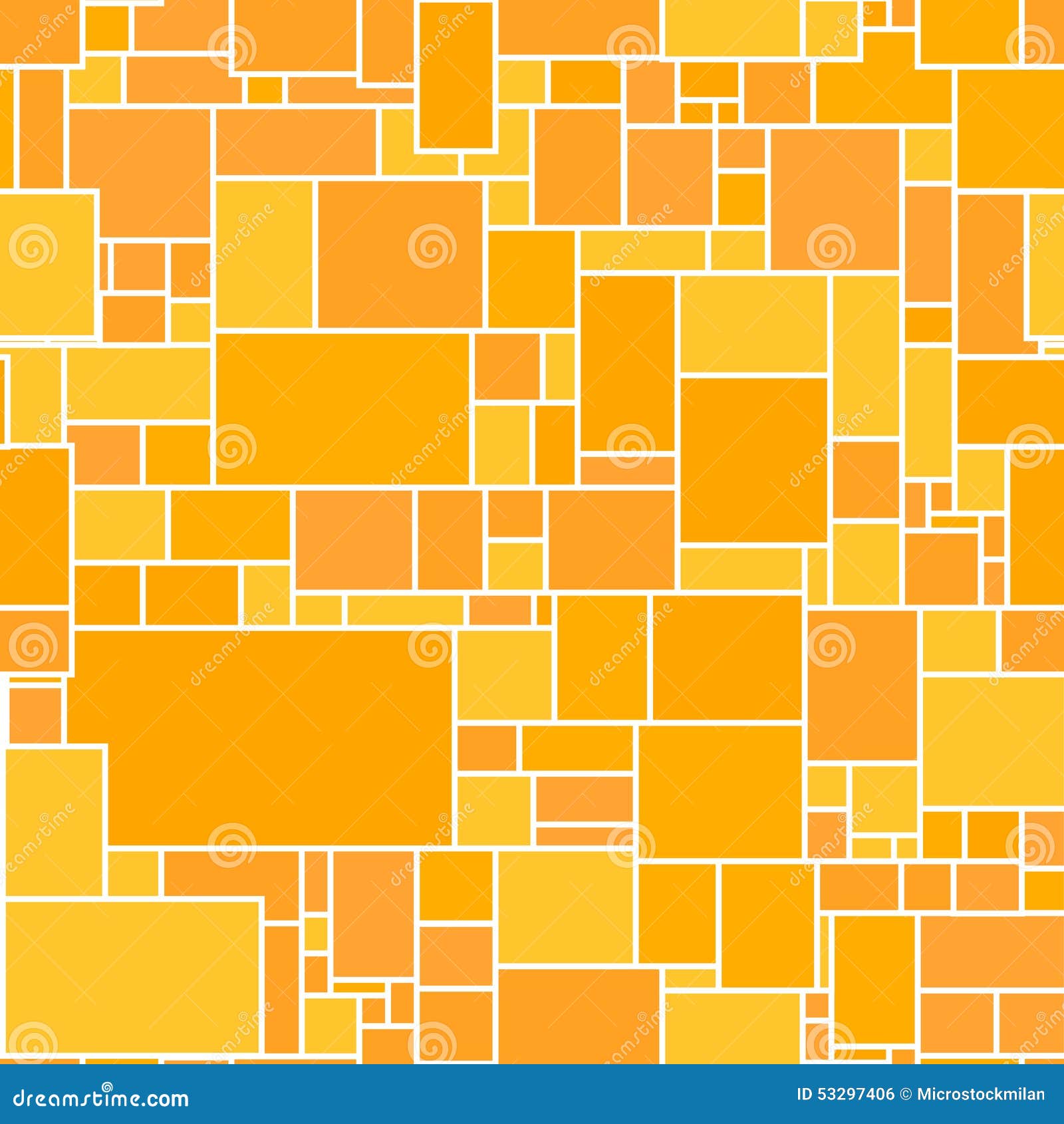 Vector Seamless Orange Rectangular Structured Stock Vector ...
