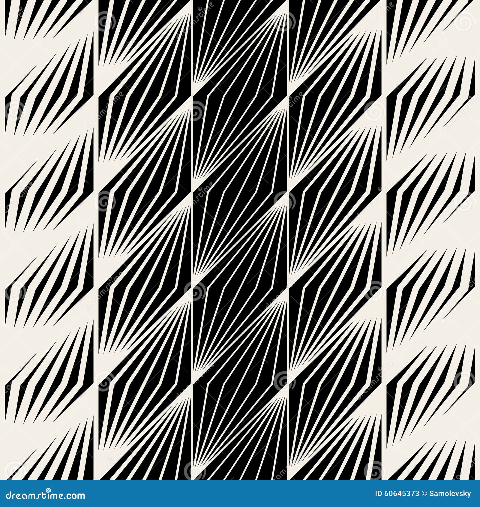 Vector Seamless Parallelogram Halftone Oblique Lines Pattern Stock ...